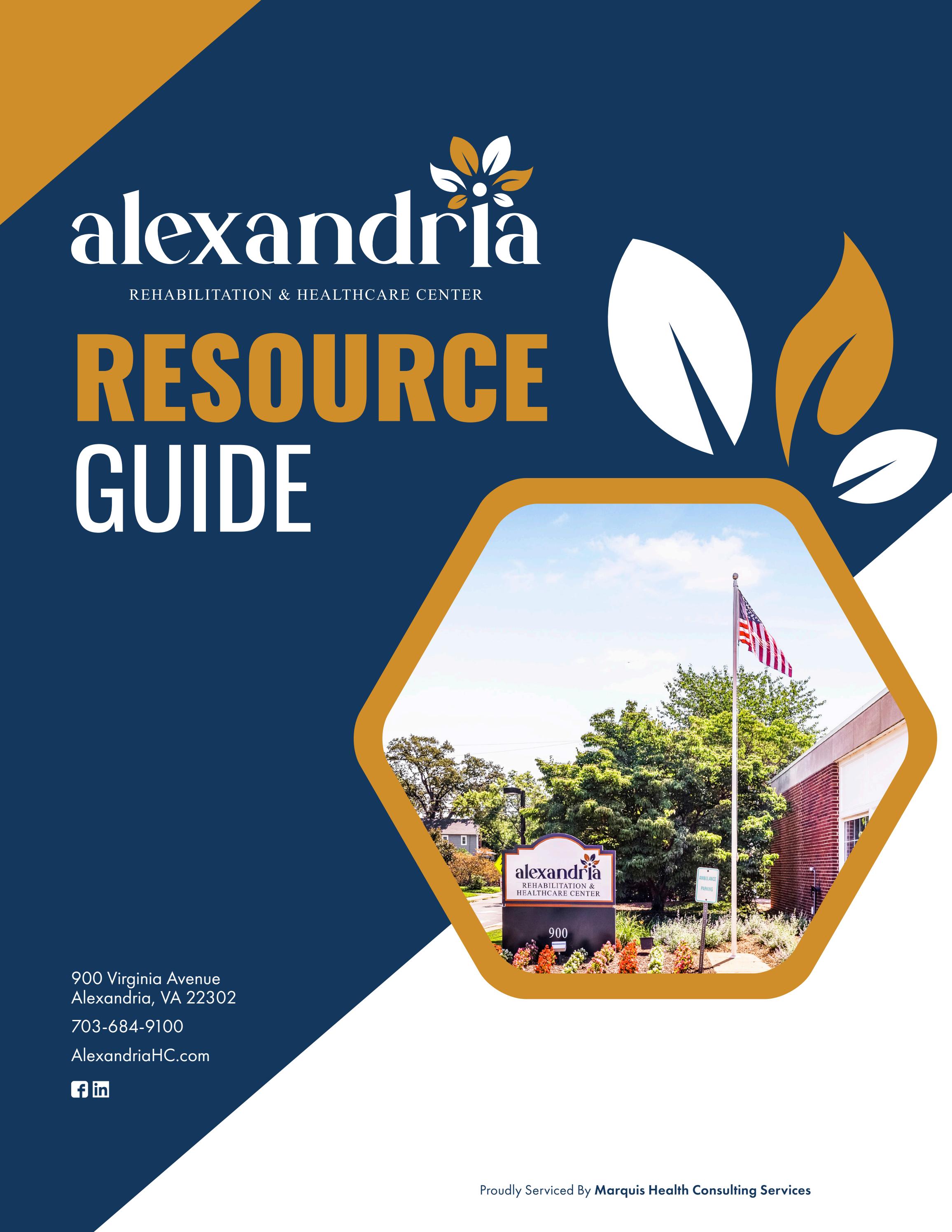 Resource Guide - Alexandria Rehabilitation & Healthcare Center by ...