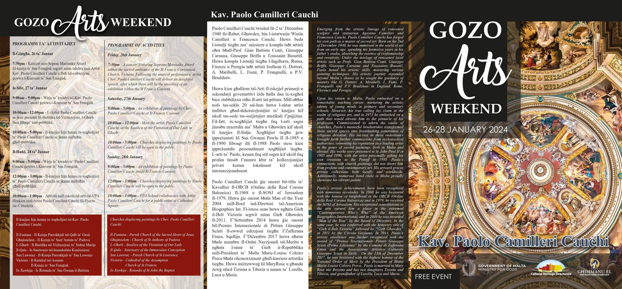 Gozo Arts Weekend 2024 by visitgozo - Issuu