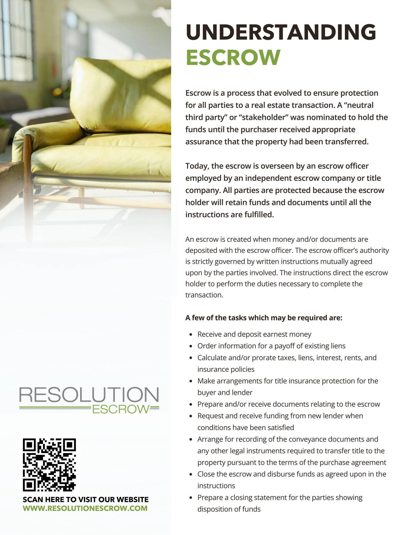 Flyer - Understanding Escrow by Procasa Technologies, Inc - Issuu