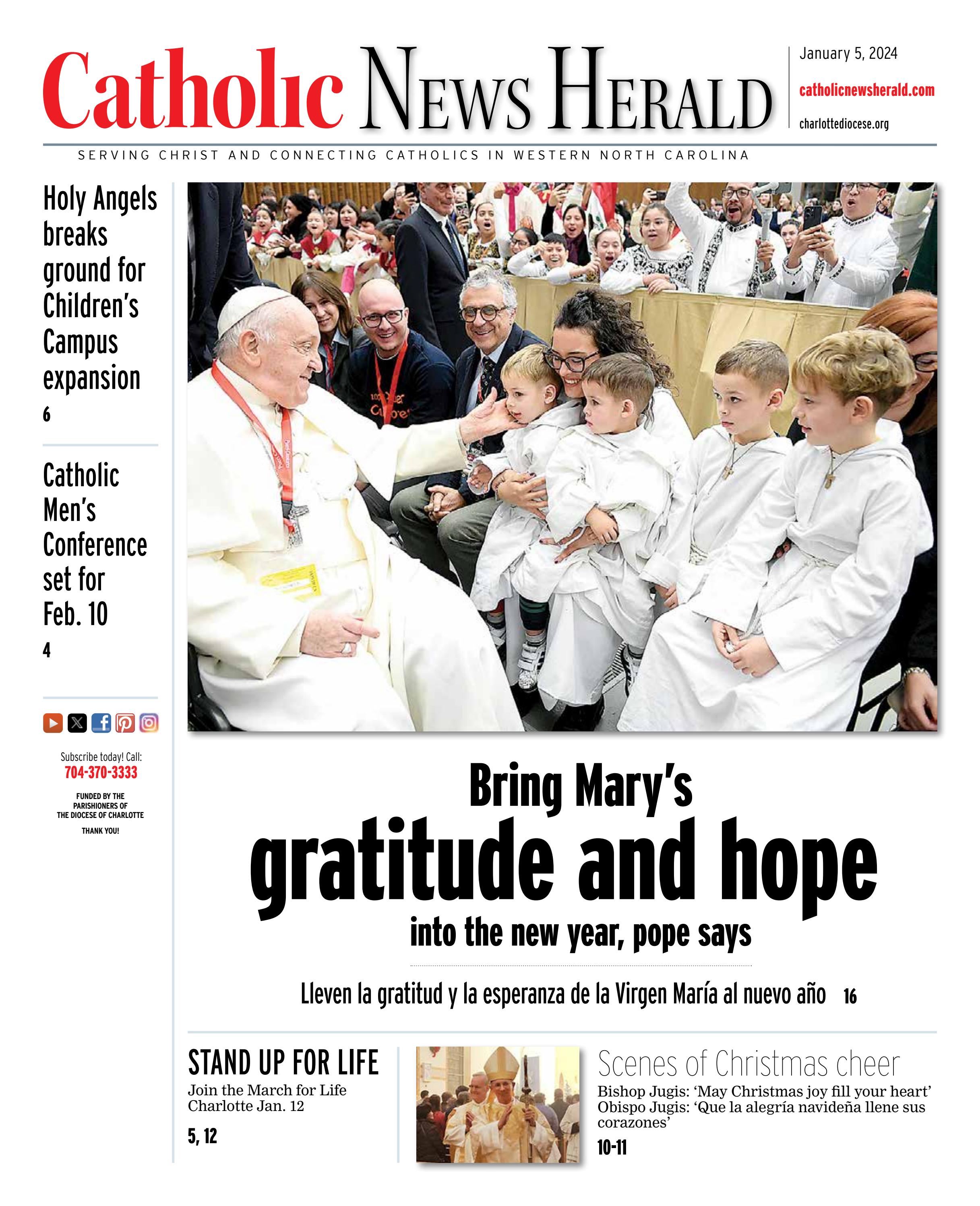 Jan. 5, 2024 by Catholic News Herald - Issuu