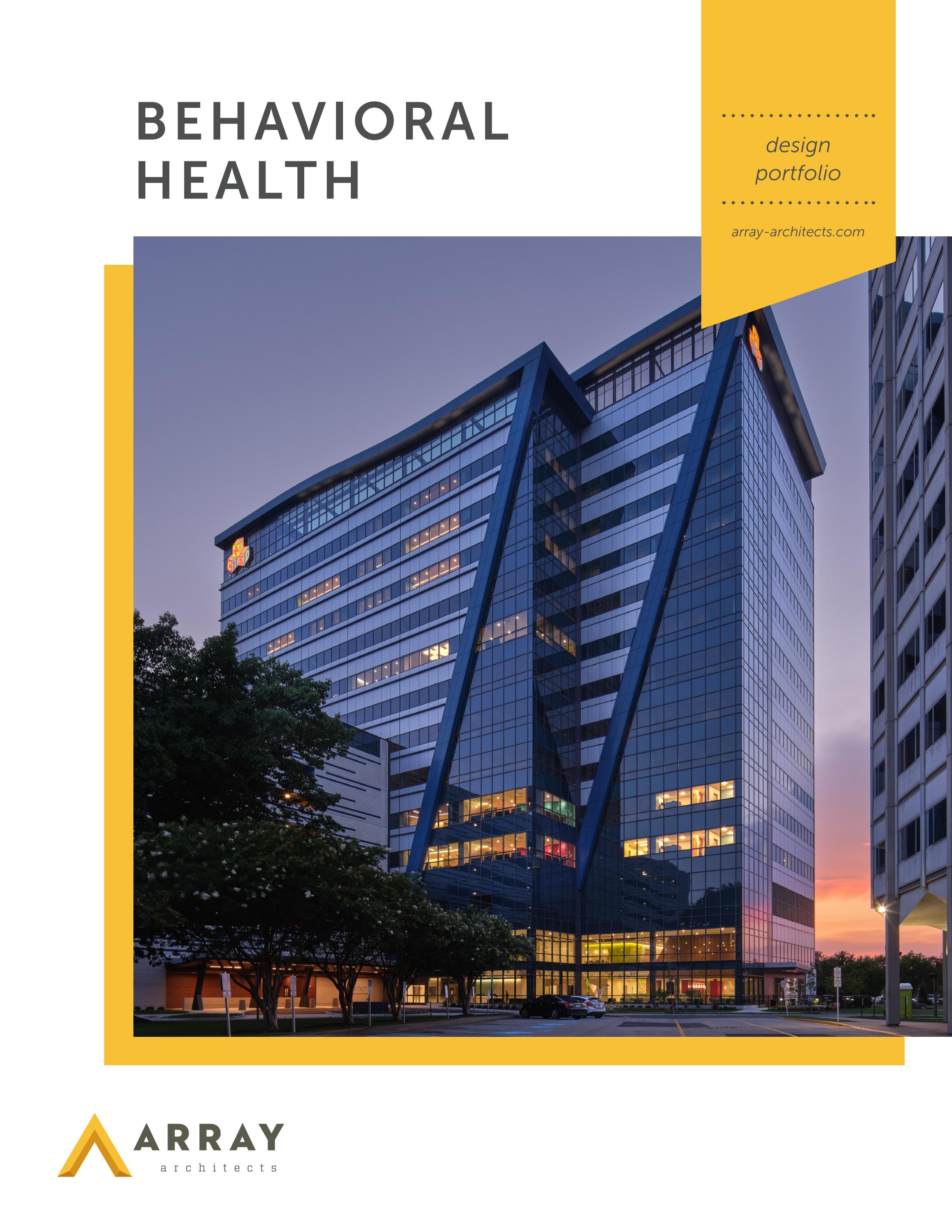 Behavioral Health Design Book by Array Architects - Issuu
