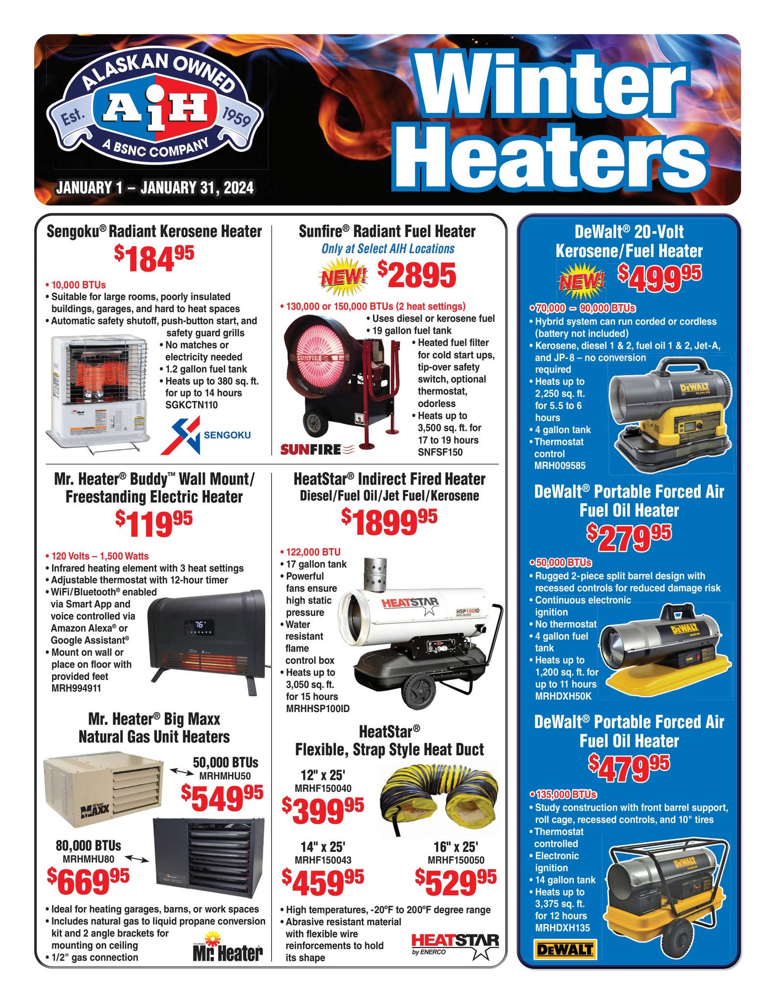 AIH Winter Heaters 2024 by Alaska Industrial Hardware - Issuu