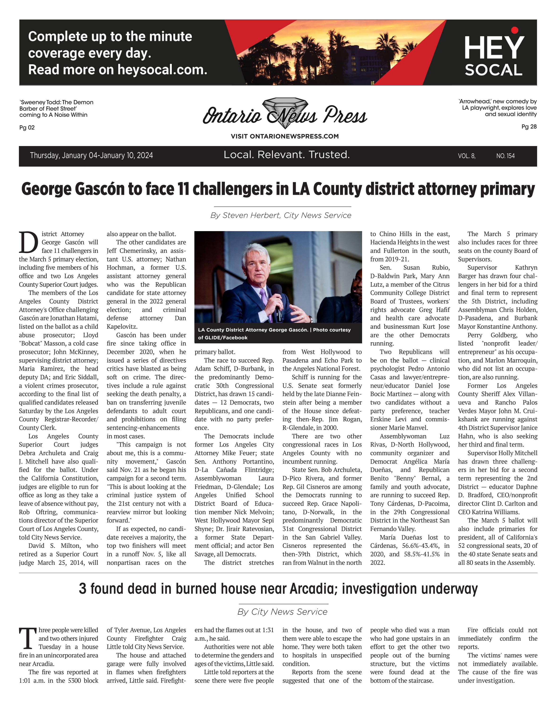 Ontario News Press_1/4/2024 by Beacon Media News - Issuu