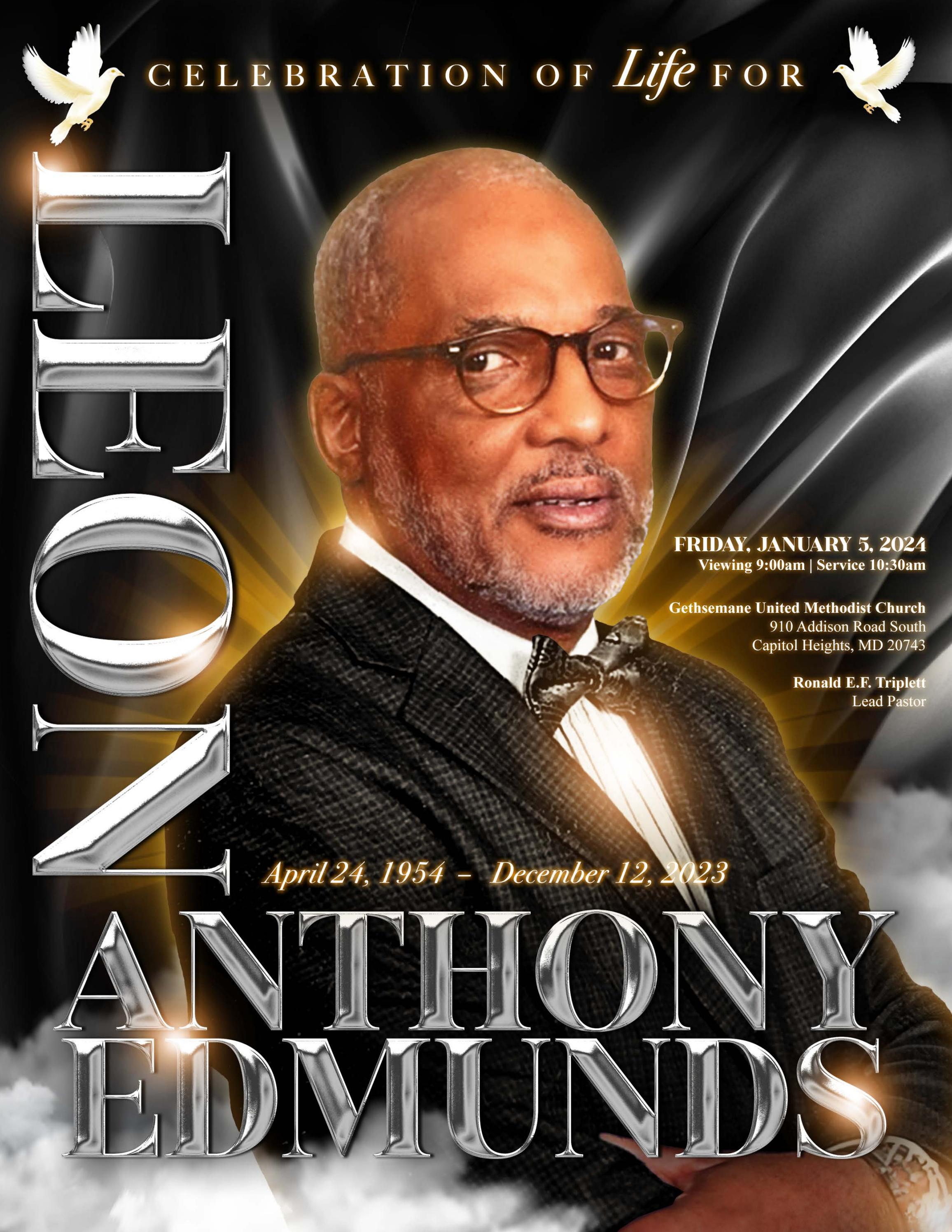 Leon Edmonds - Funeral Program DRAFT by skyconmedia - Issuu