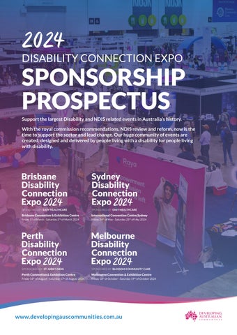 The Disability Connection Expos Sponsorship Prospectus by dacexpo - Issuu