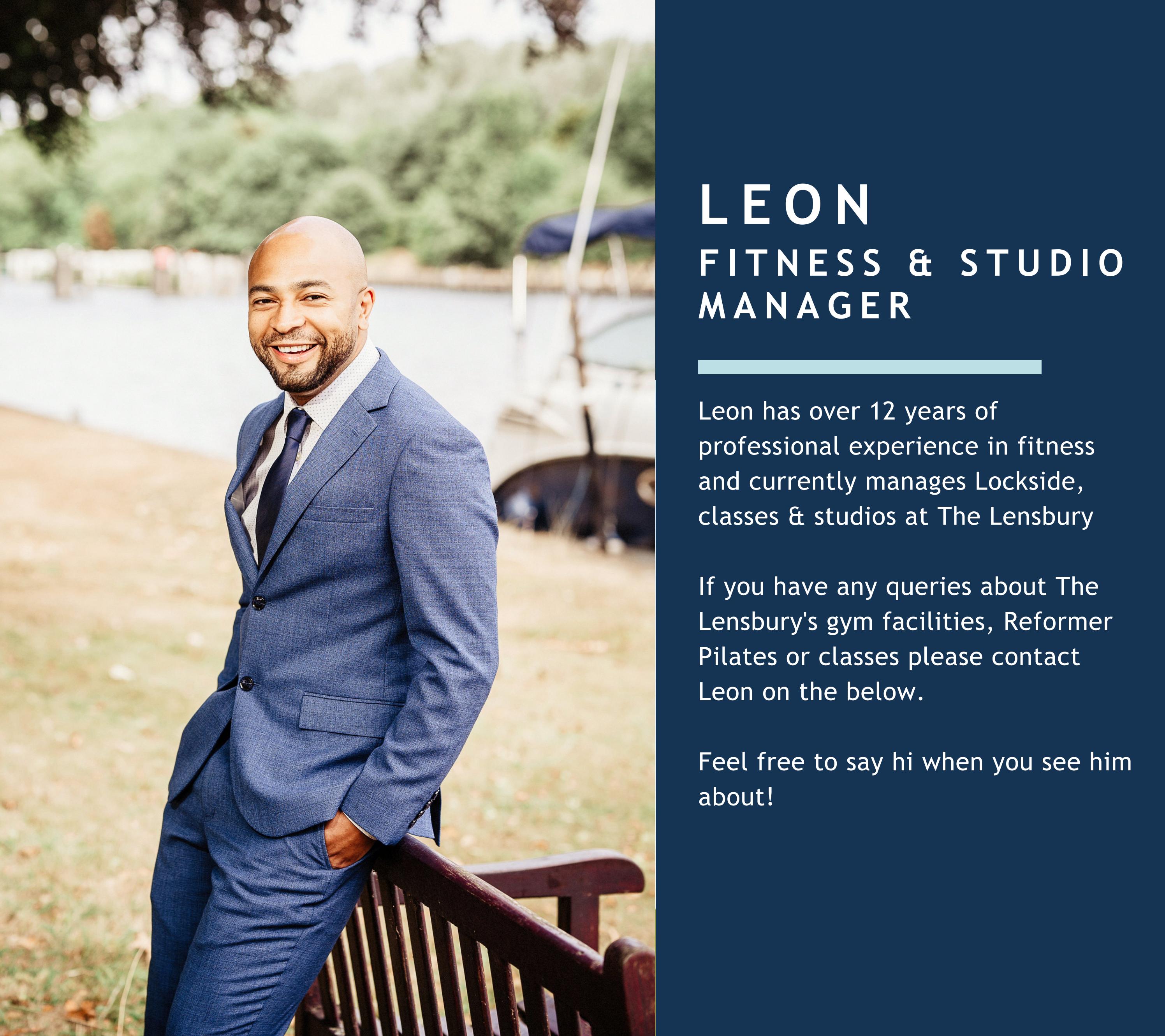 The Lensbury Club Personal Trainers by The Lensbury - Issuu