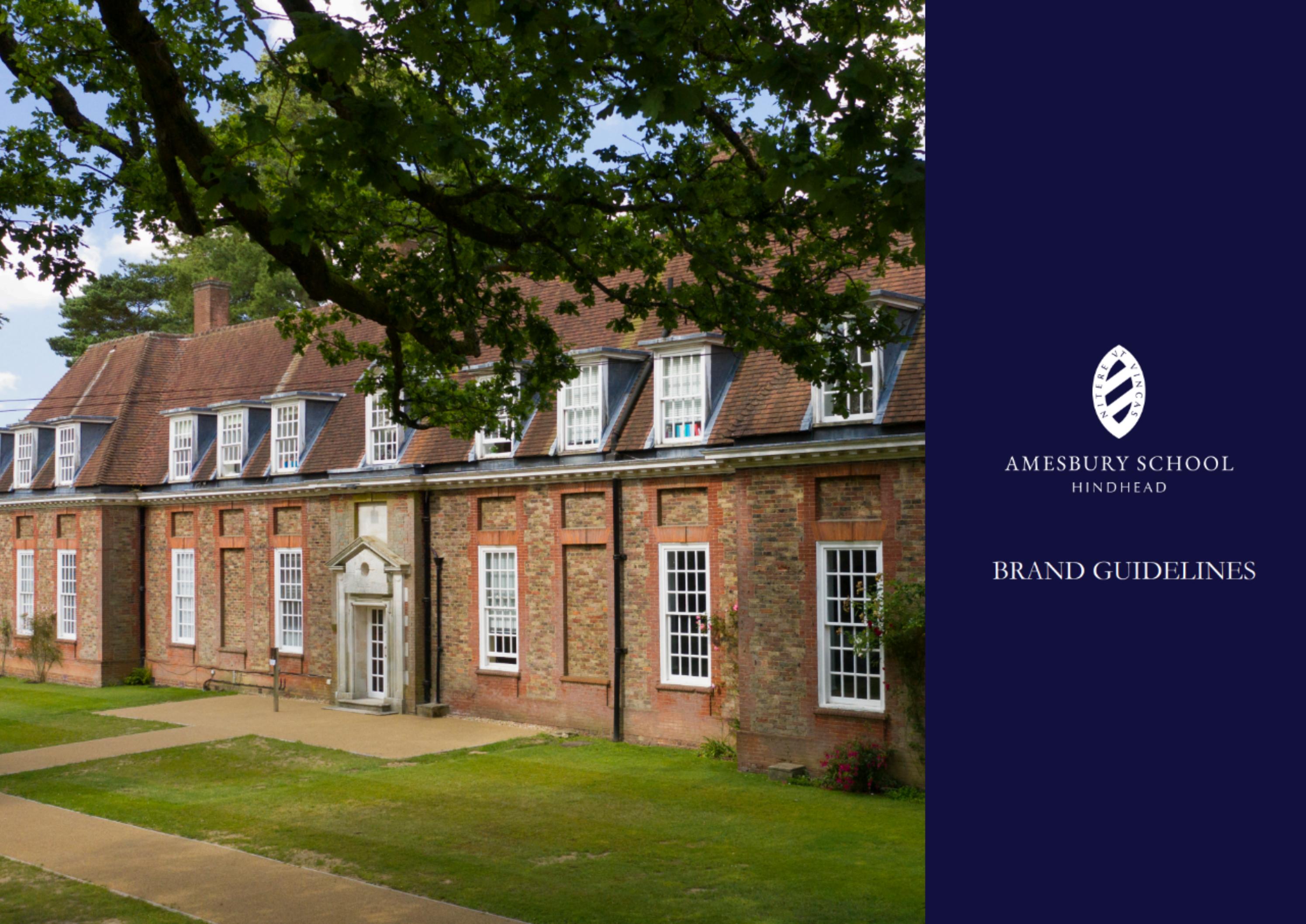 Amesbury School Brand Guidelines by AmesburySchool_Hindhead - Issuu