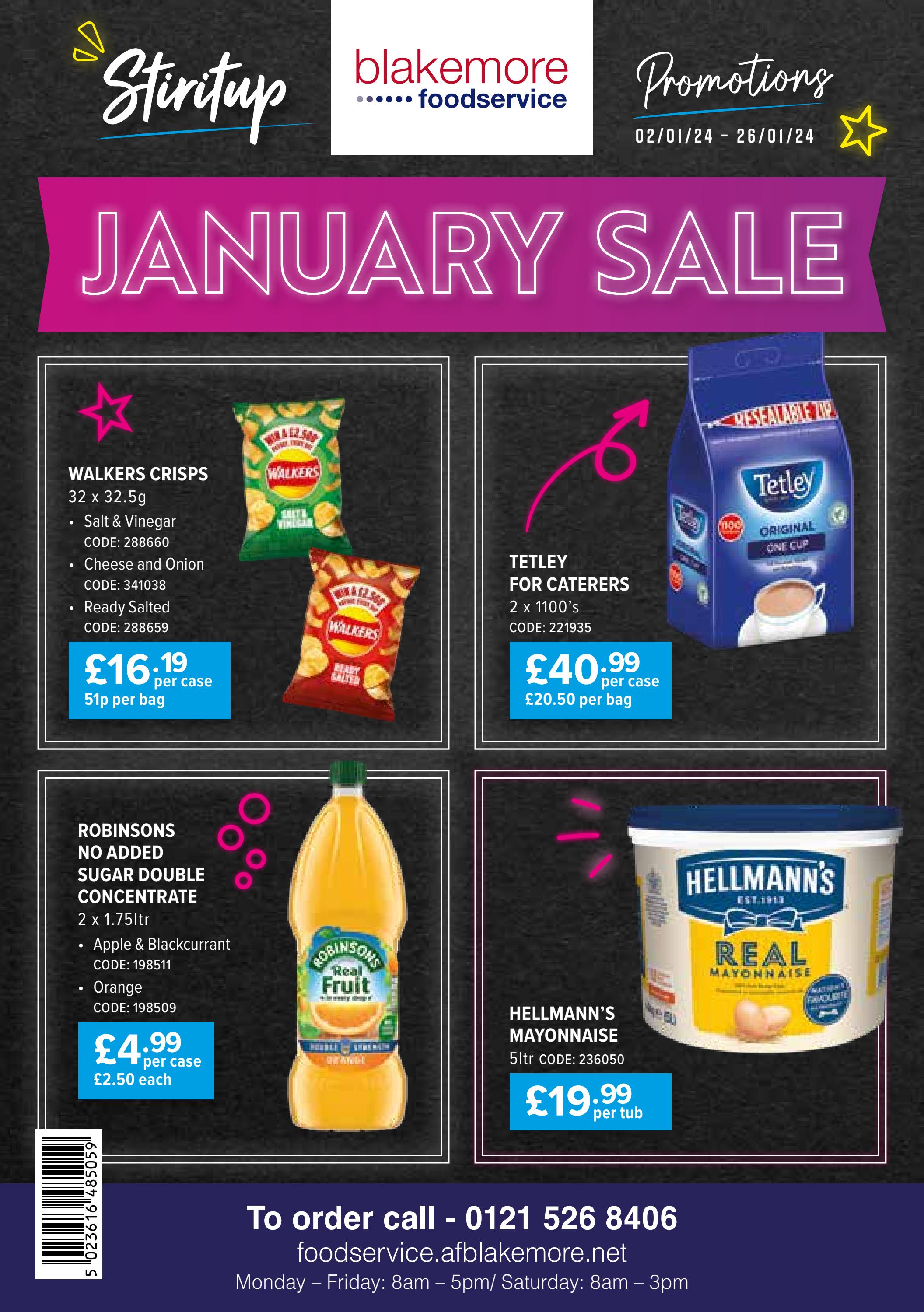 SIU Blakemore Foodservice Promo - Jan 2024 by A_F_Blakemore - Issuu