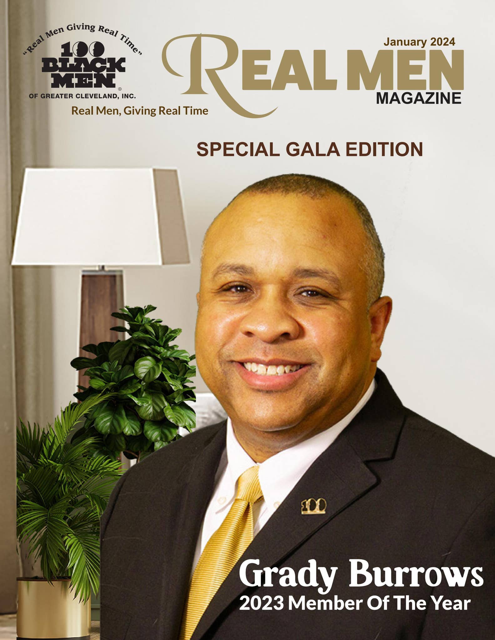 100 Black Men of Greater Cleveland, Inc. Real Men Magazine January 2024 ...