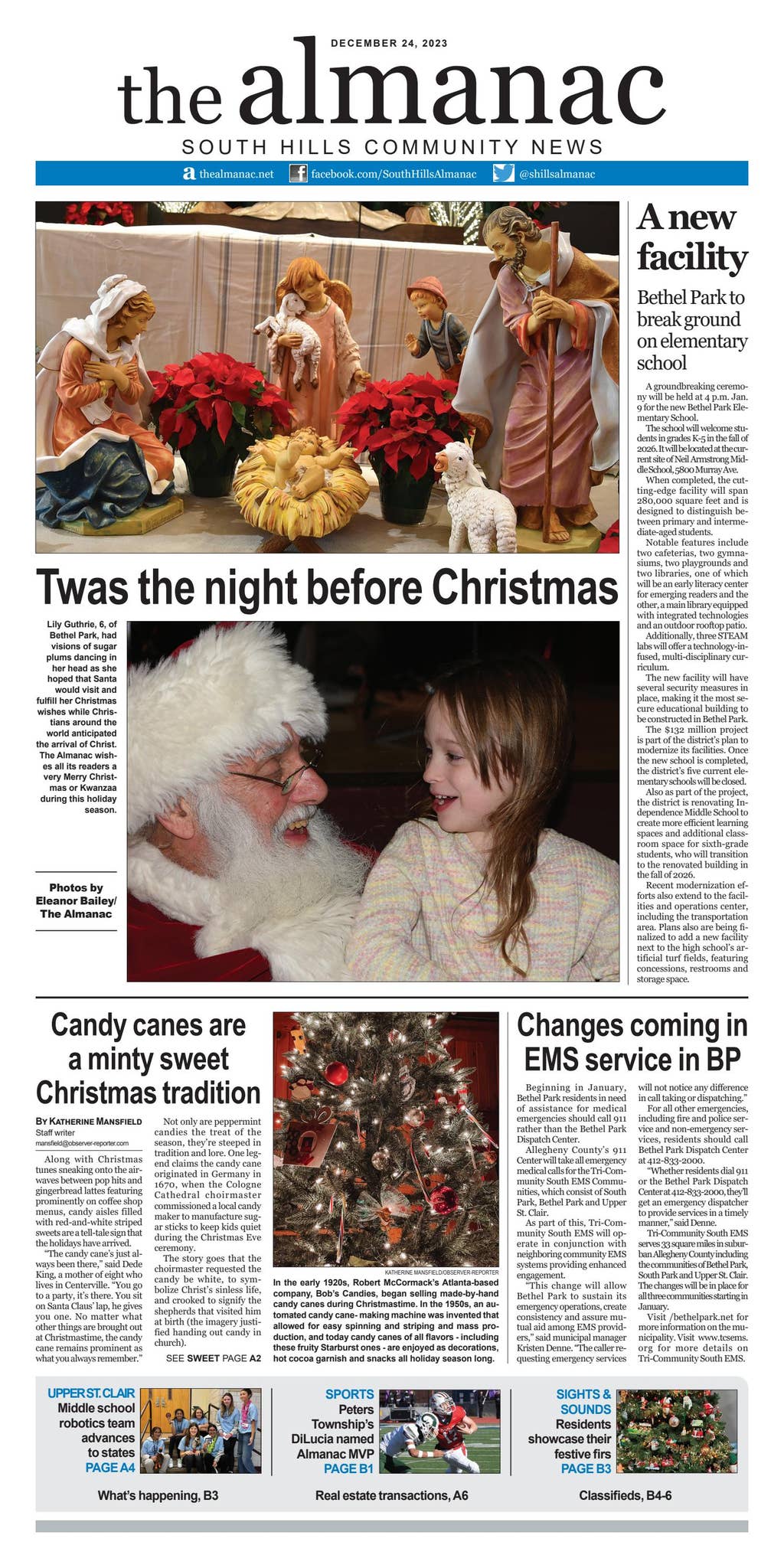 The Almanac - Dec. 24, 2023 by SWPA Special Publications - Issuu