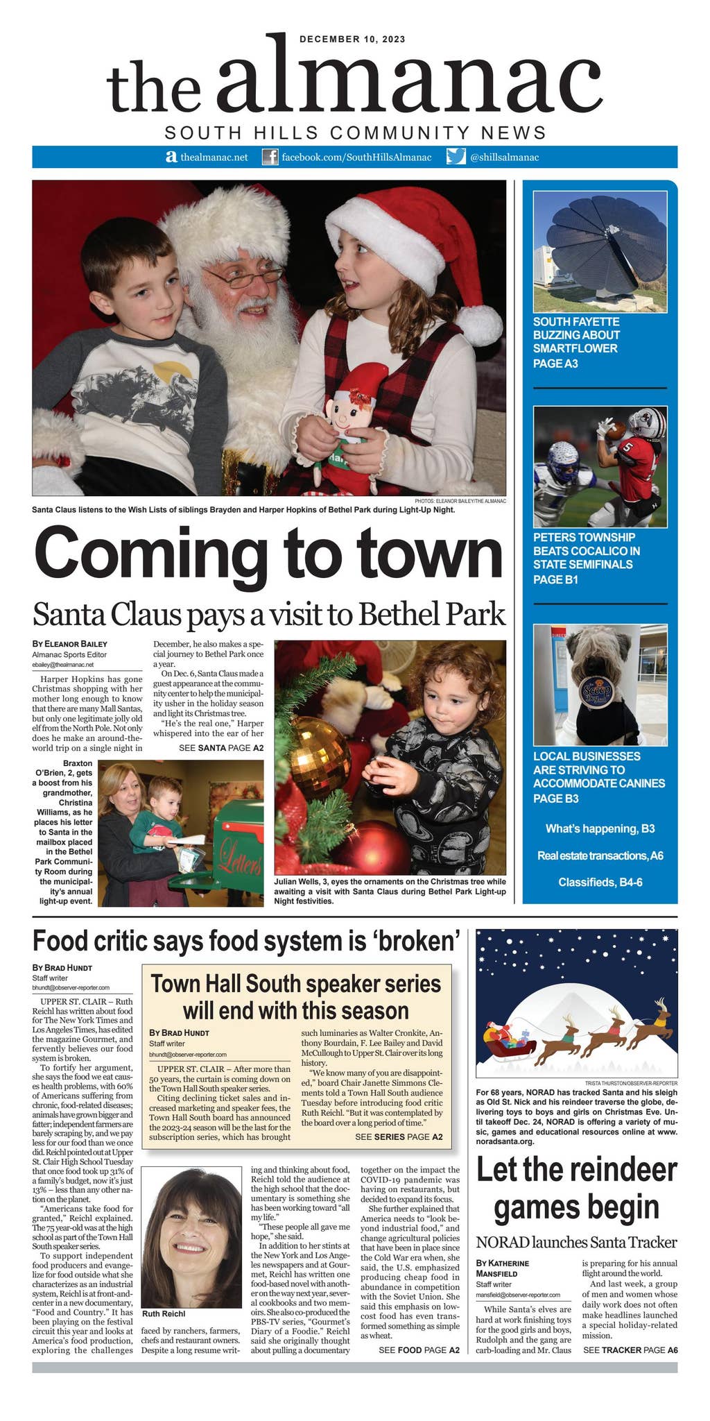 The Almanac - Dec. 10, 2023 by SWPA Special Publications - Issuu