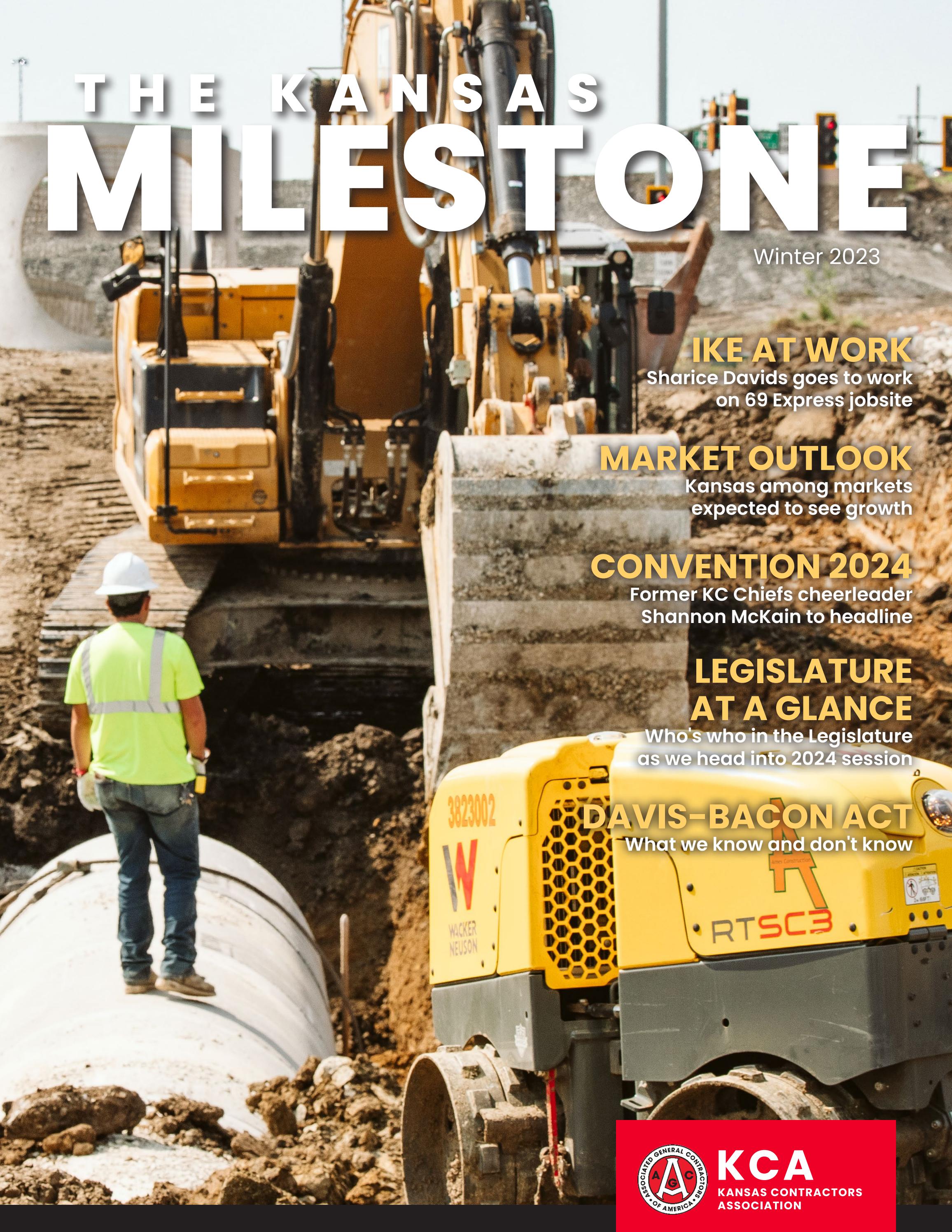 Kansas Milestone | Winter 2023 by Kansas Contractors Association - Issuu