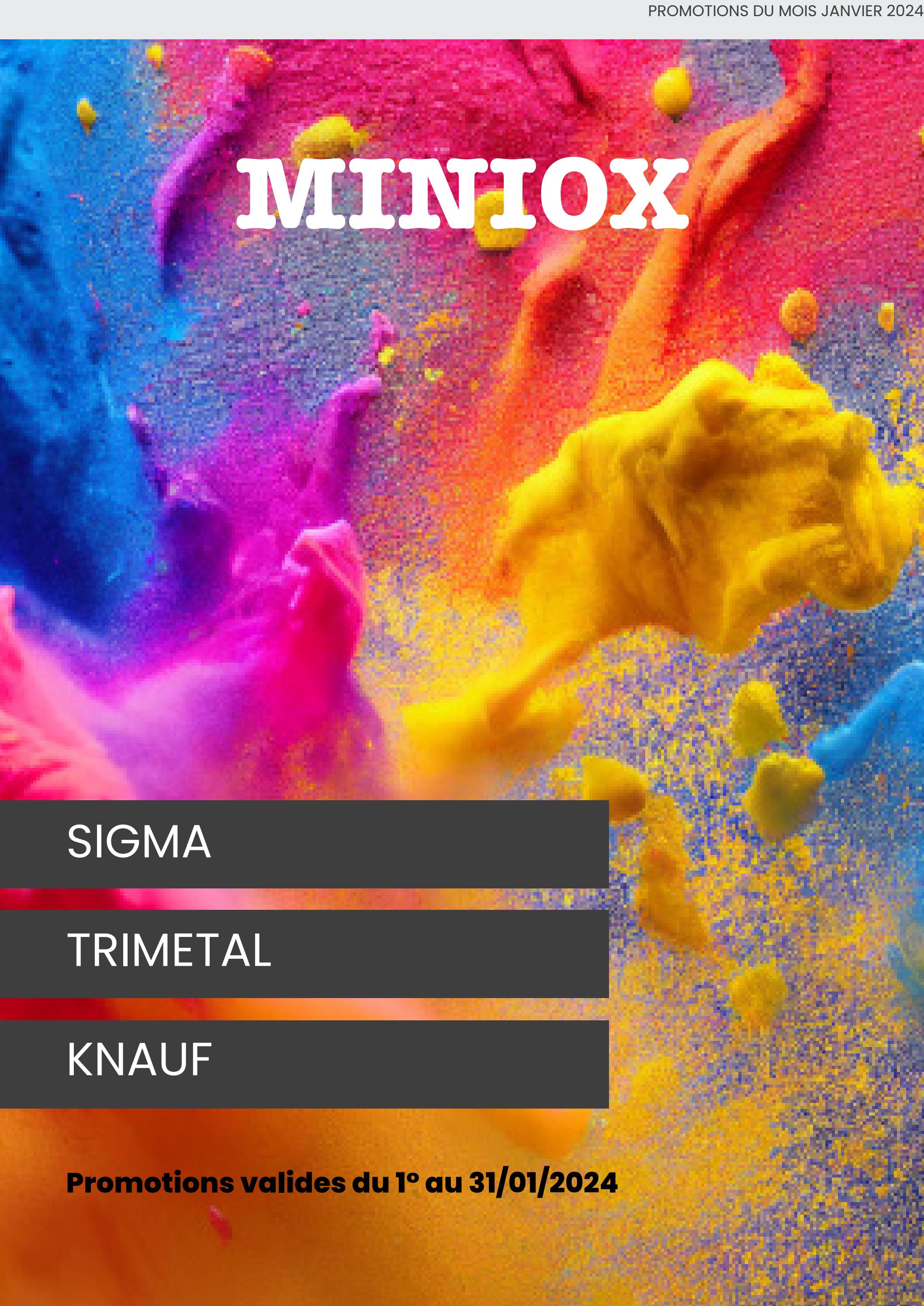 Miniox Folder Janvier 2024 by MINIOX - Issuu