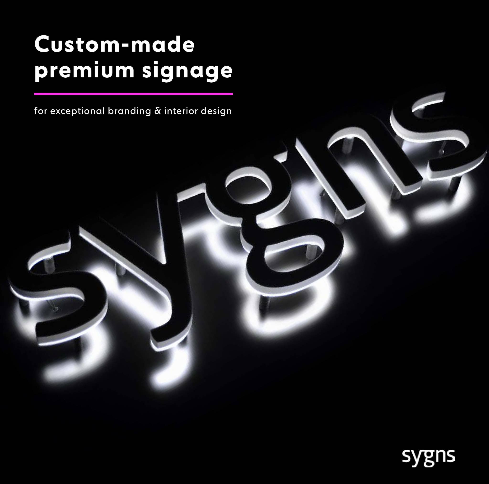 Lookbook Sygns EN by ONE TEAM Signage Group - Issuu