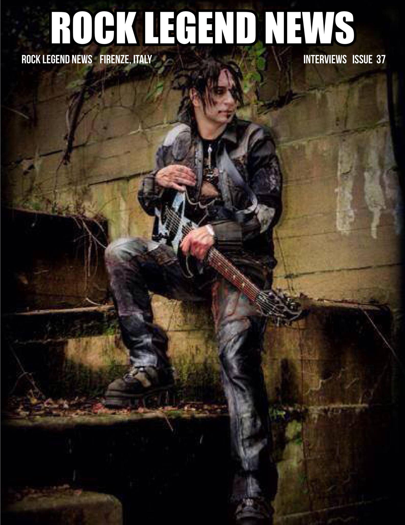 Issue 37 Interview With Mick James by ROCK LEGEND NEWS - Issuu