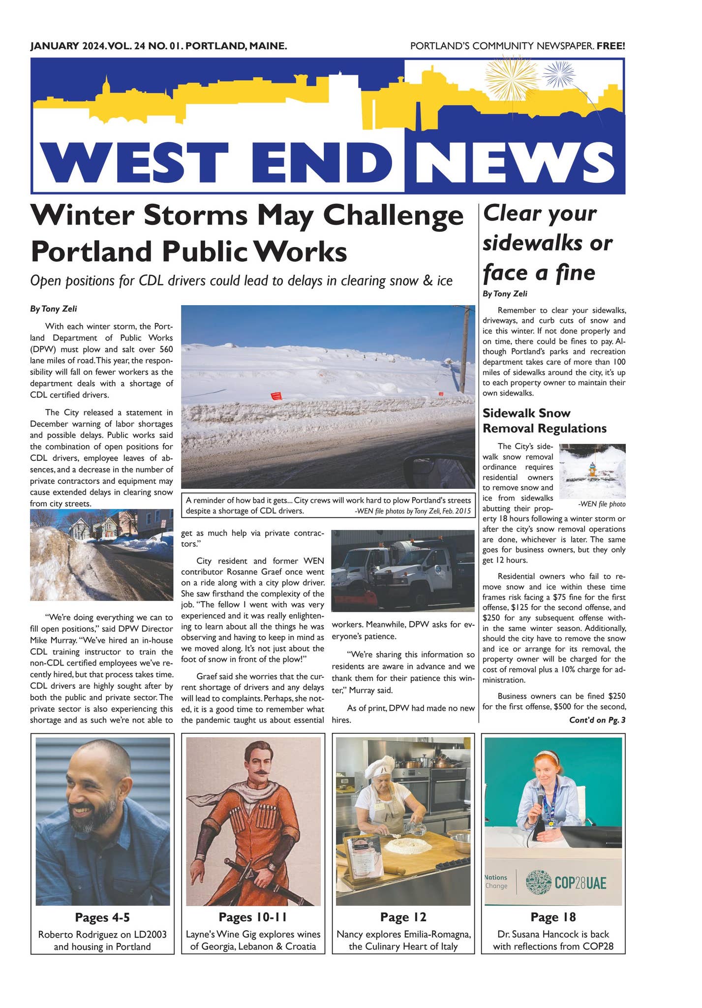 The West End News - January Edition 2024 - Vol. 24 No. 01 by The West ...