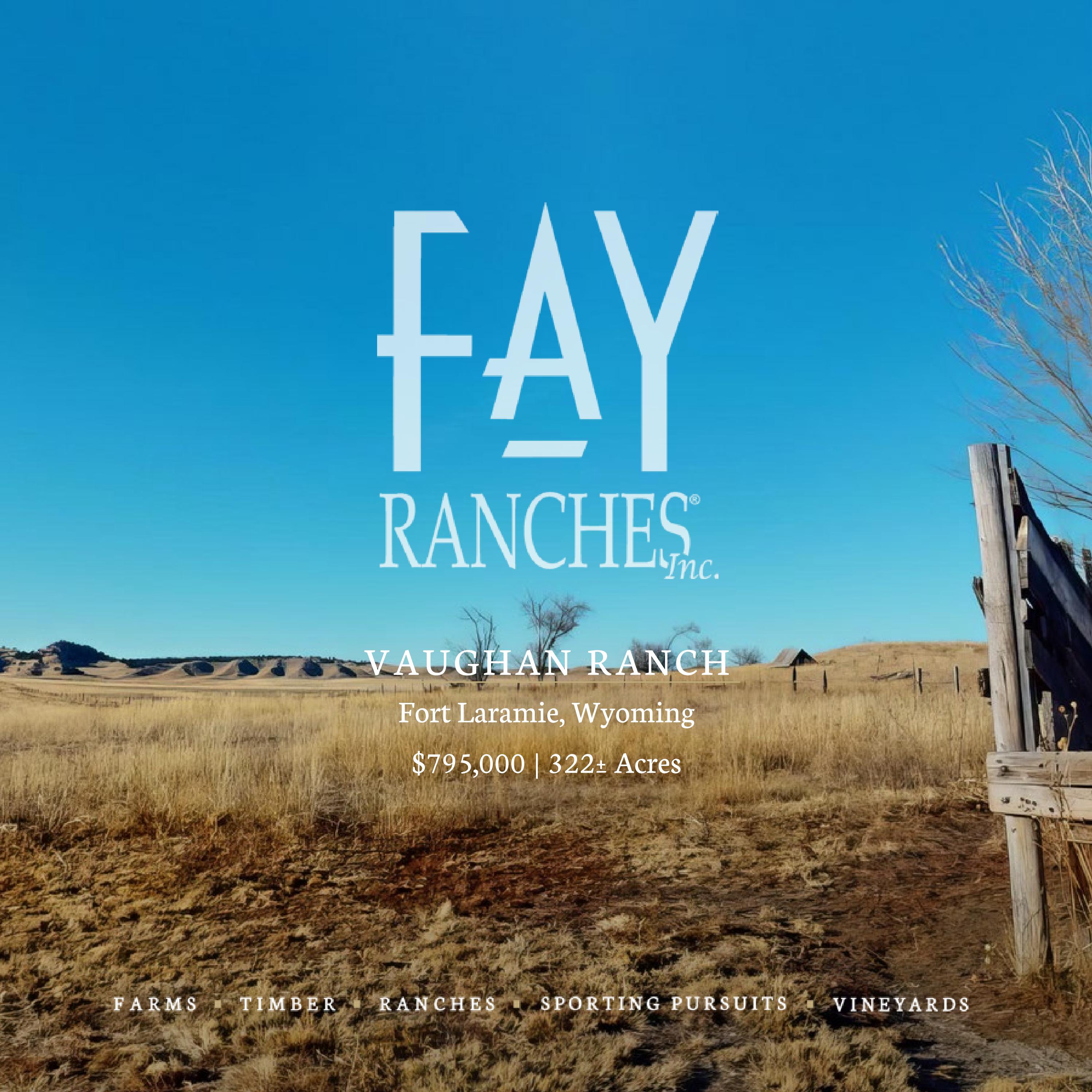 SOLD: Vaughan Ranch | Fay Ranches by Fay Ranches - Issuu