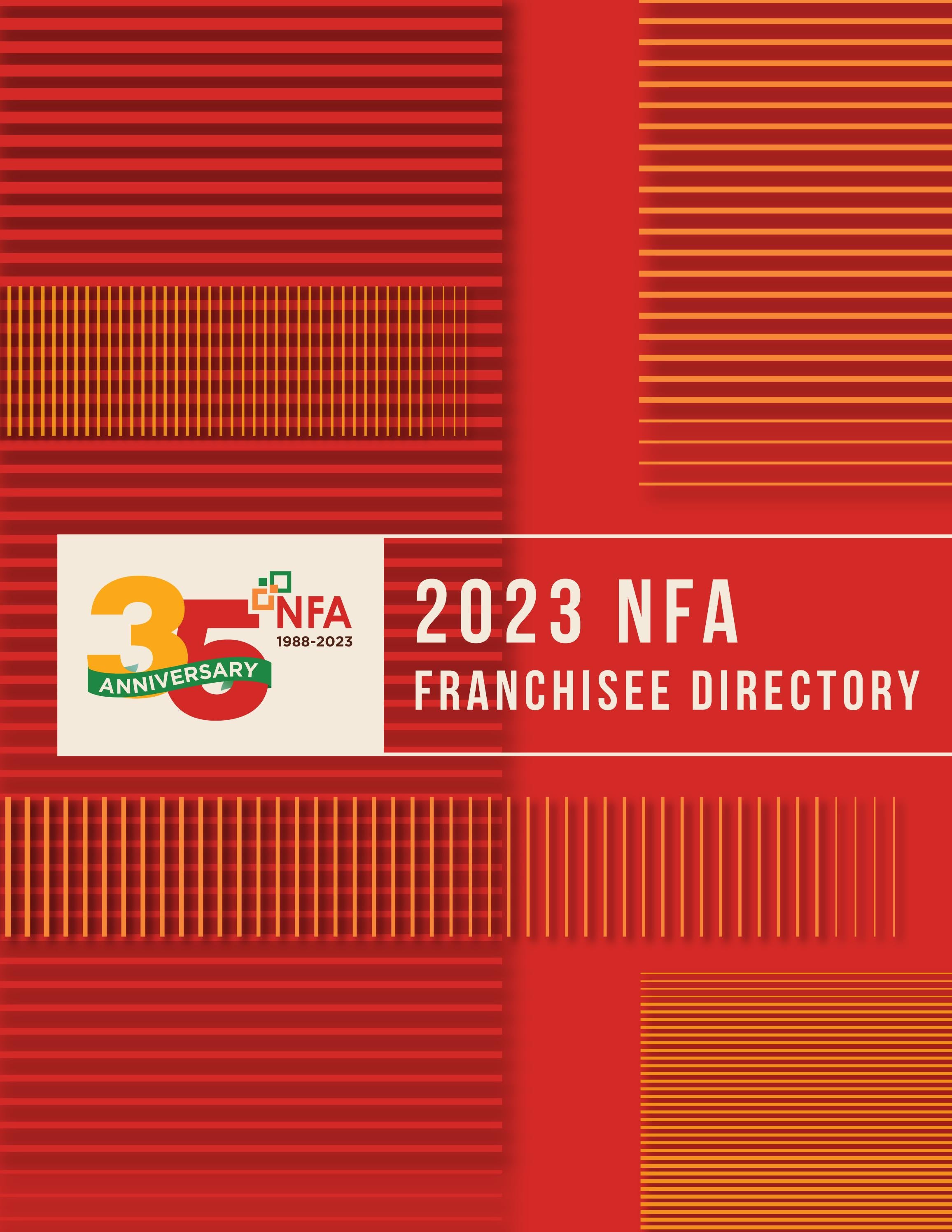 2023 NFA Franchisee Directory by nfabk - Issuu
