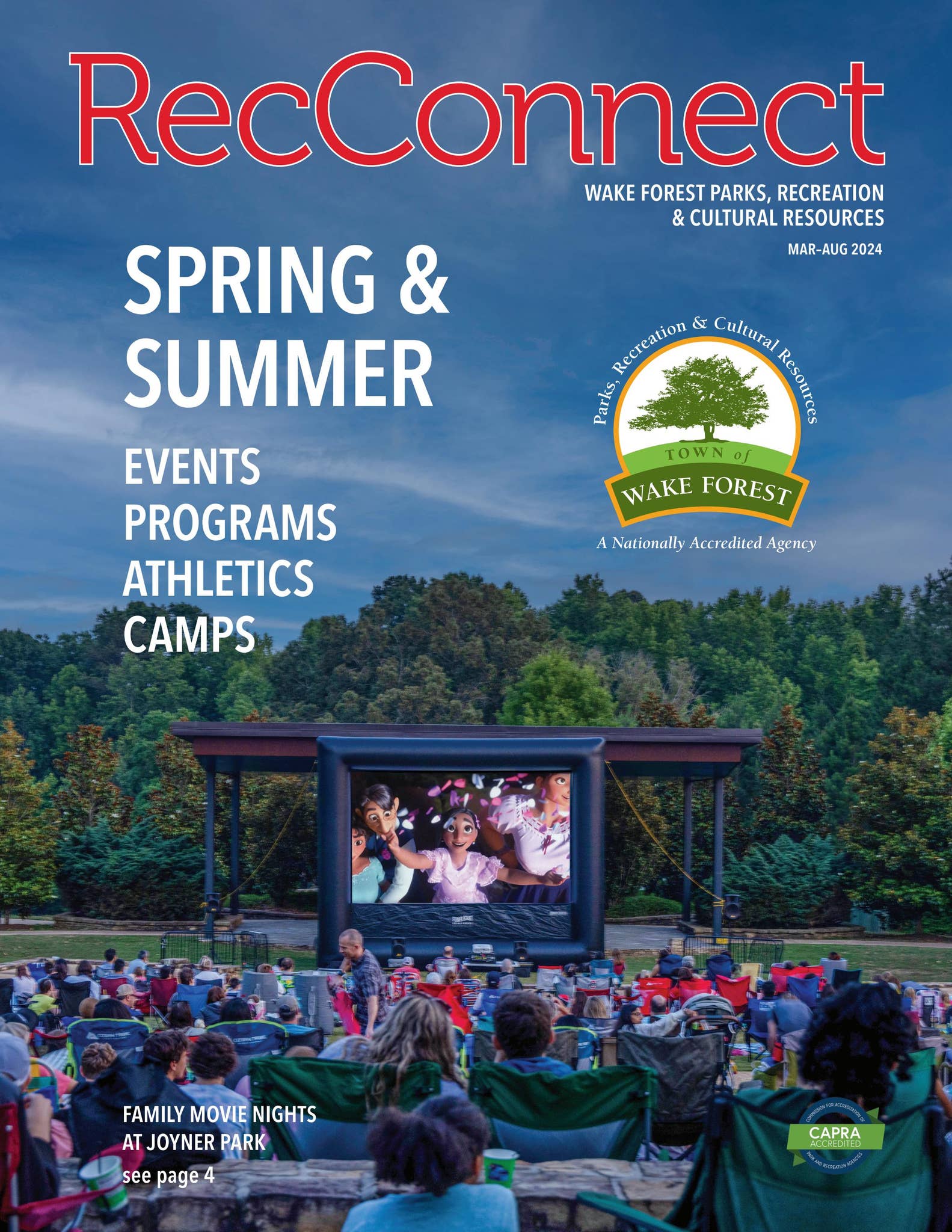 RecConnect: March–Aug 2024 by Town of Wake Forest - Issuu