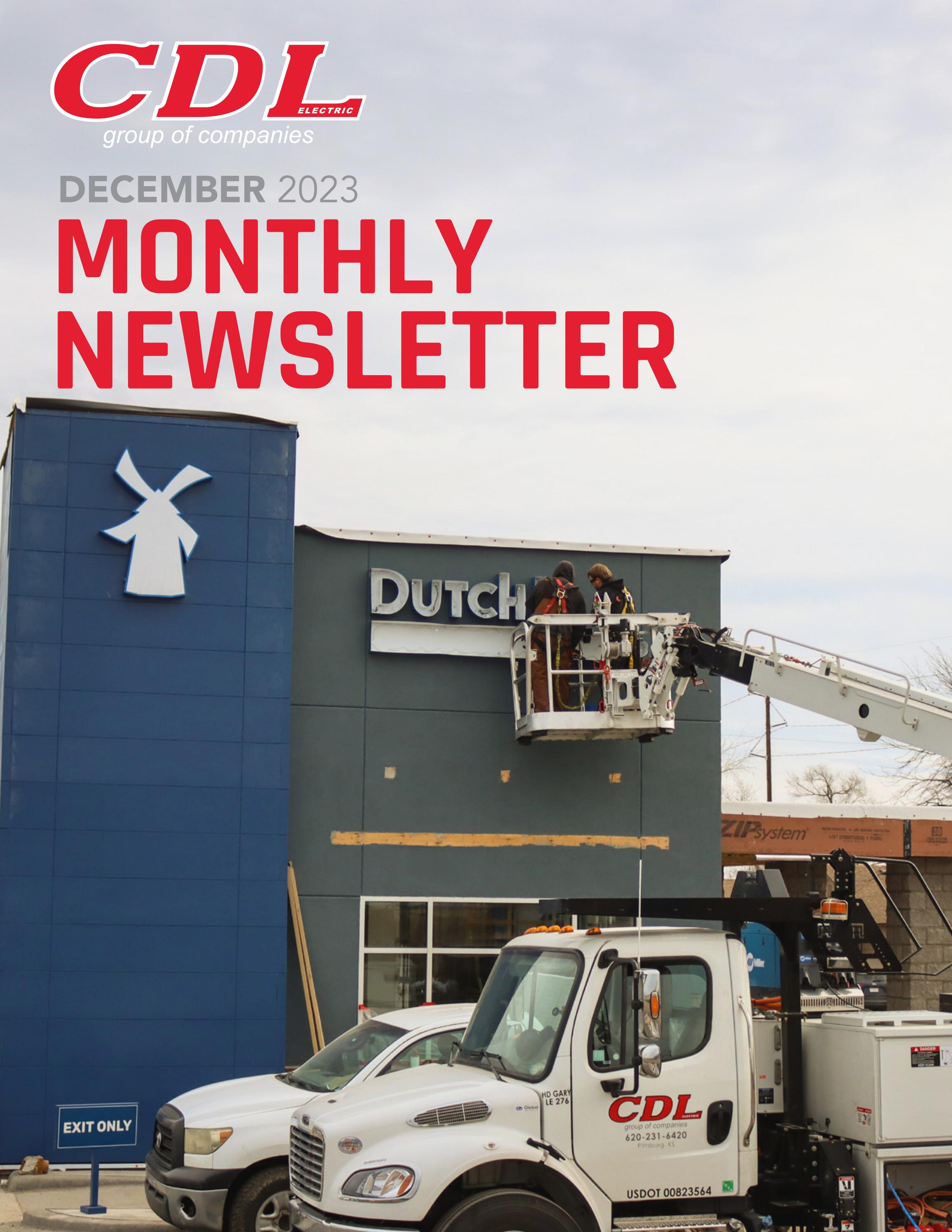 CDL December 2023 Monthly Newsletter by CDL ELectric - Issuu
