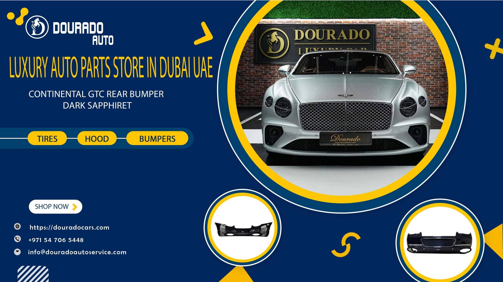 Luxury Auto Parts Store In Dubai UAE - Dourado Auto Service by Dourado ...