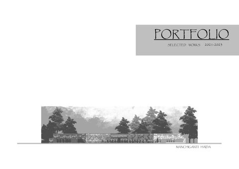 ARCHITECTURE PORTFOLIO 2021_23 by Manchiganti Haida - Issuu
