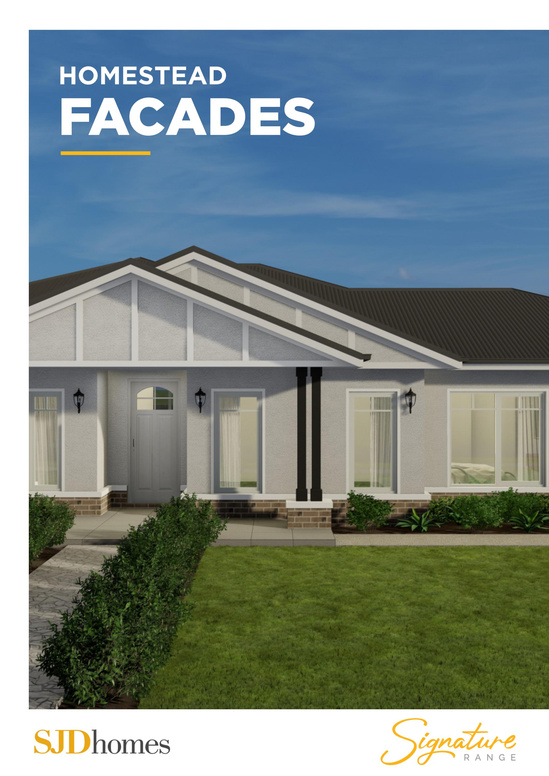 SJD Homes | Homestead Facades by sjd.homes - Issuu