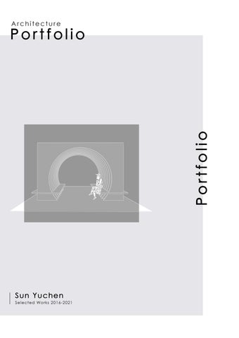 Sun Yuchen_Portfolio by SUN YUCHEN - Issuu