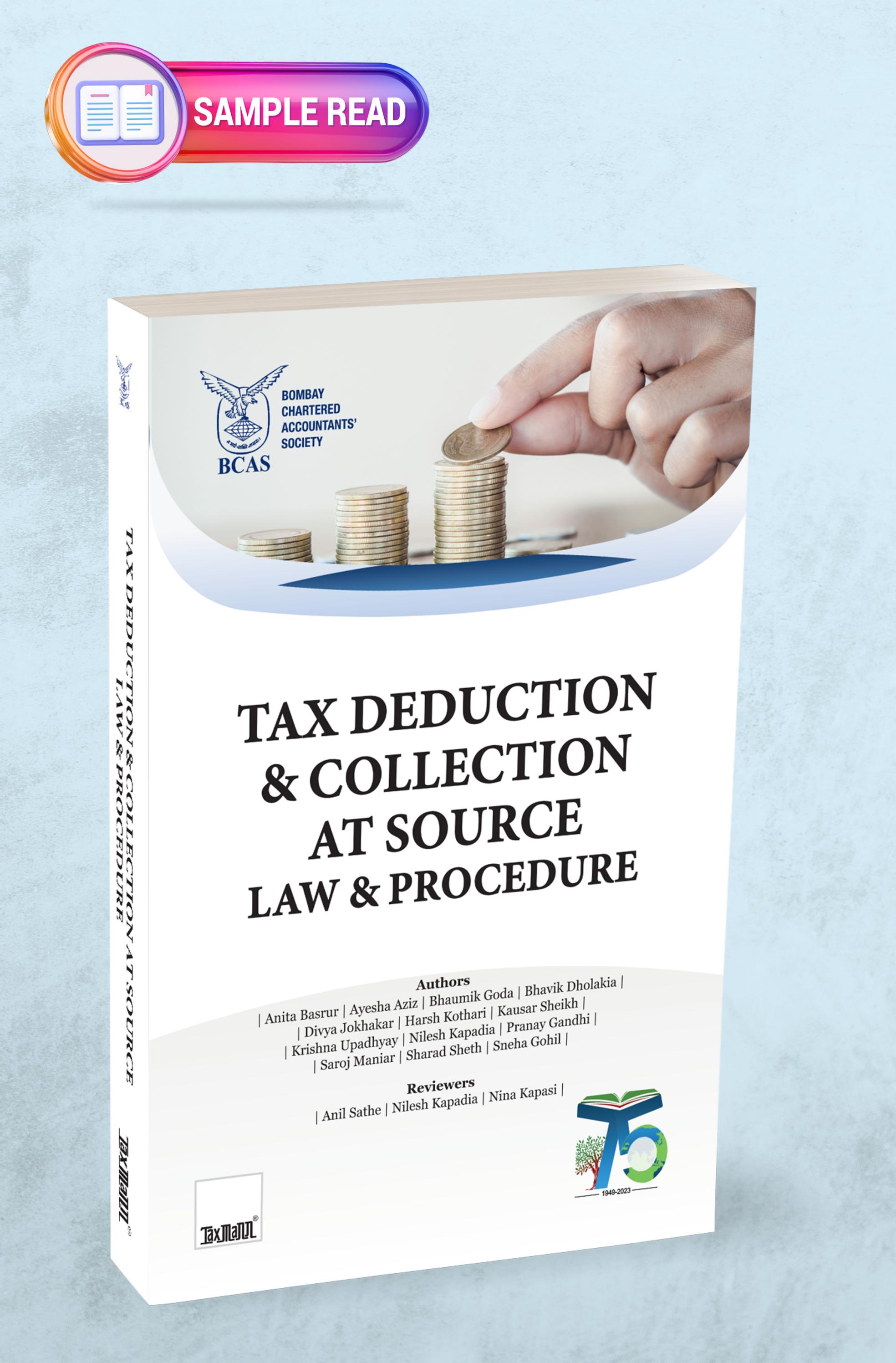 Taxmann's Tax Deduction & Collection at Source | Law and Procedure by ...
