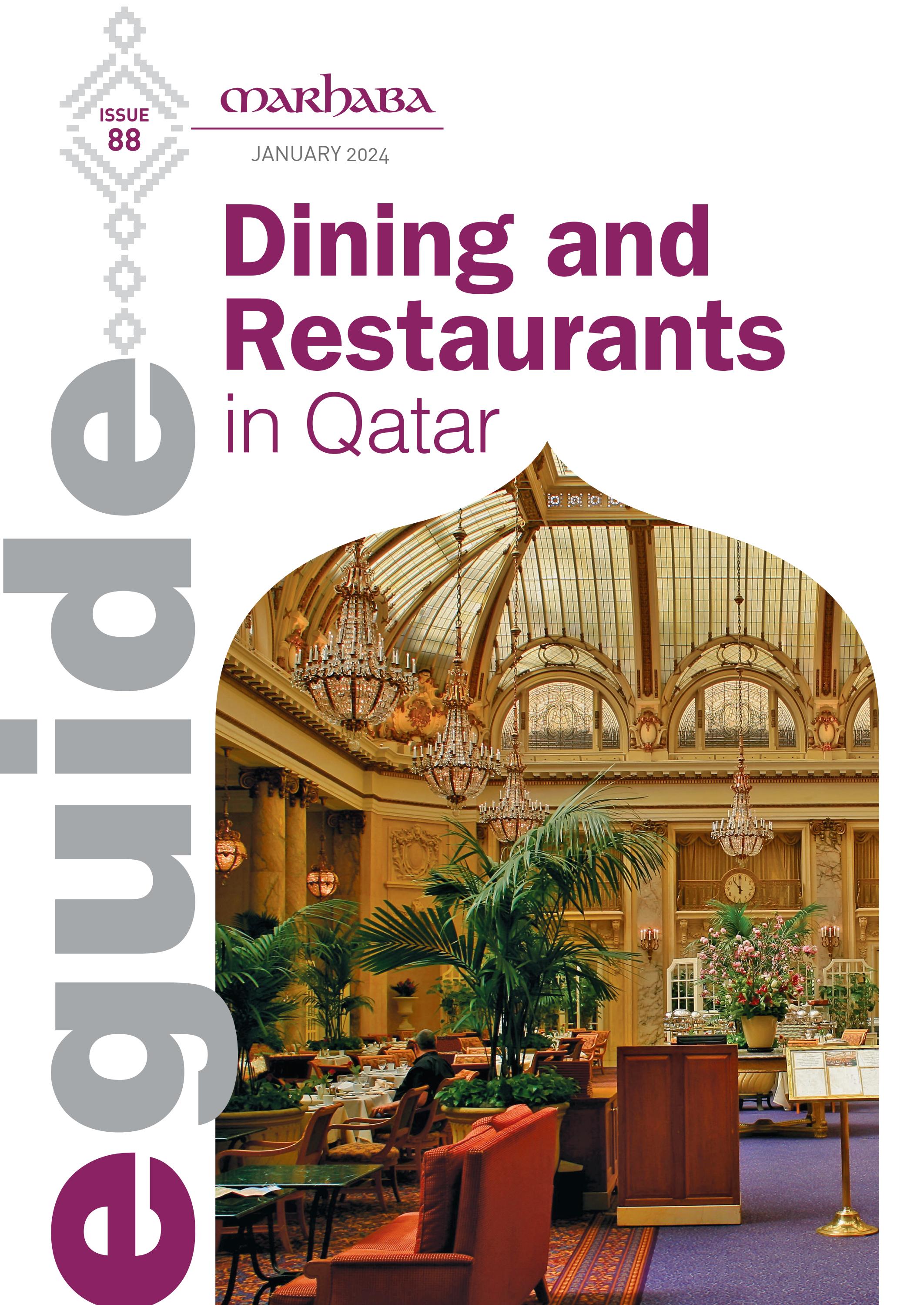 Dining & Restaurants in Qatar: Winter 2023/24 by Marhaba Information ...