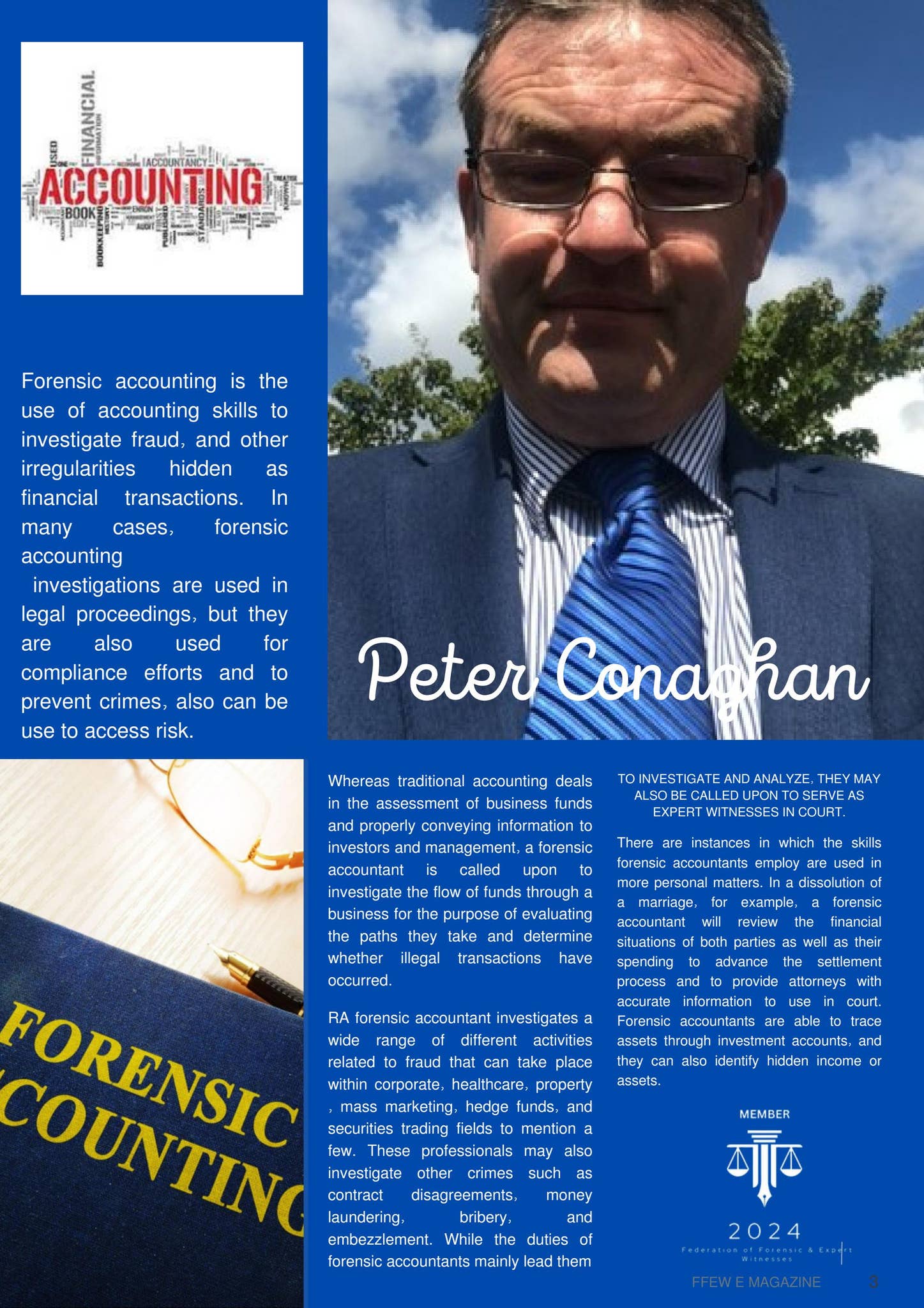 Forensic4U 2024 Expert witness brochure by Federation of Forensic and ...