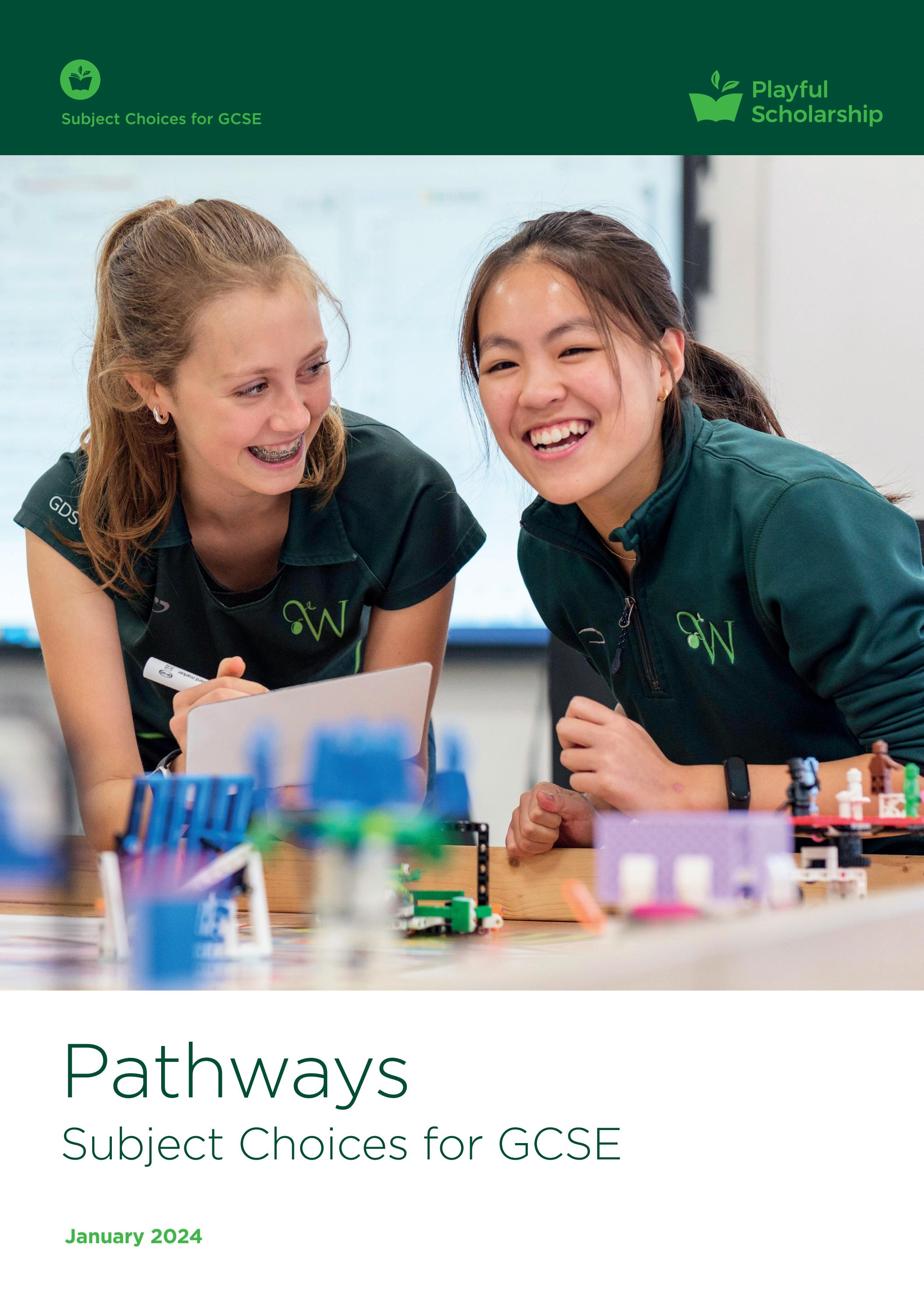 Pathways GCSE Options Booklet 2024 by Wimbledon High School - Issuu