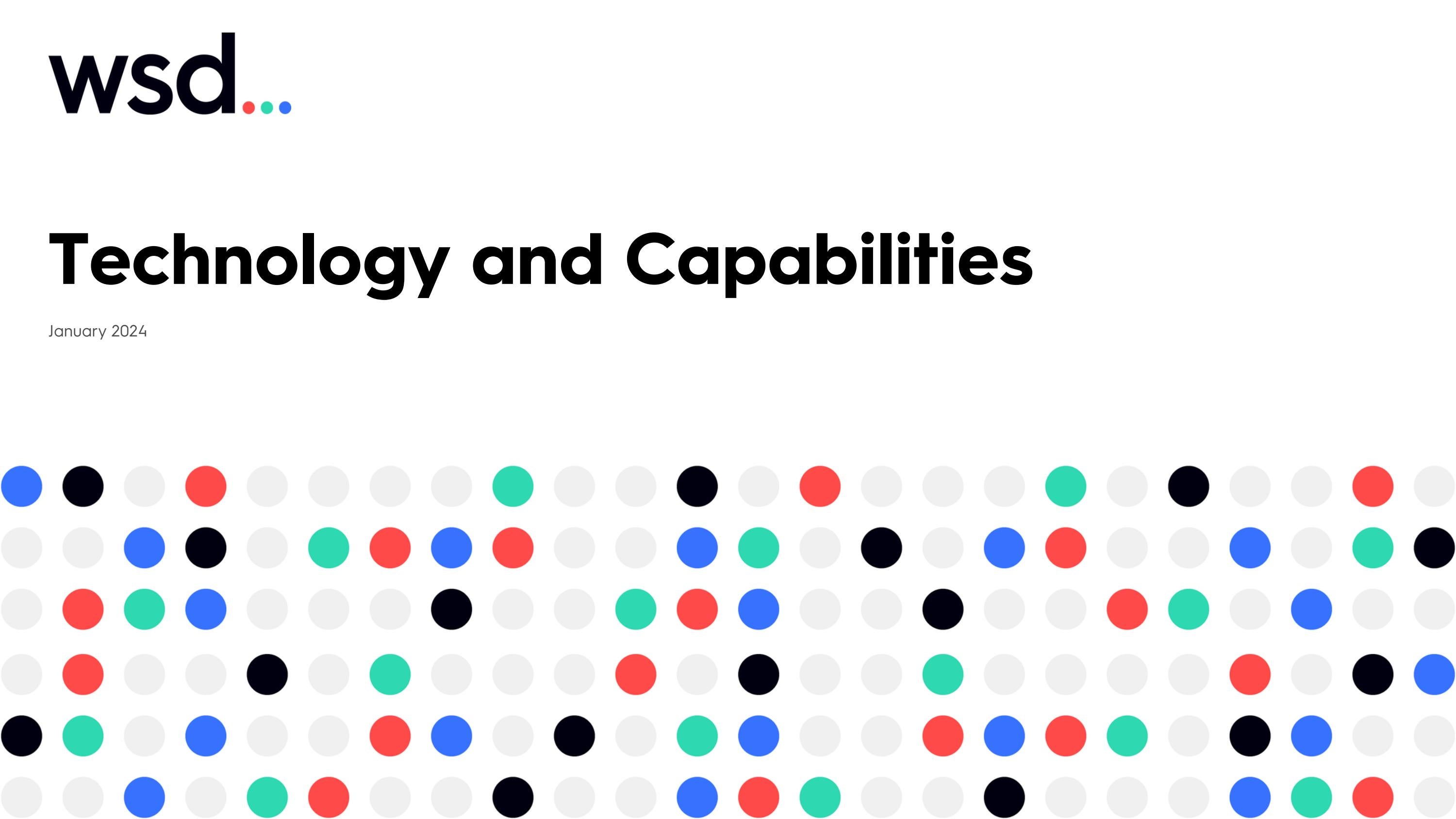 WSD Technology and Capabilities by WSD_ - Issuu
