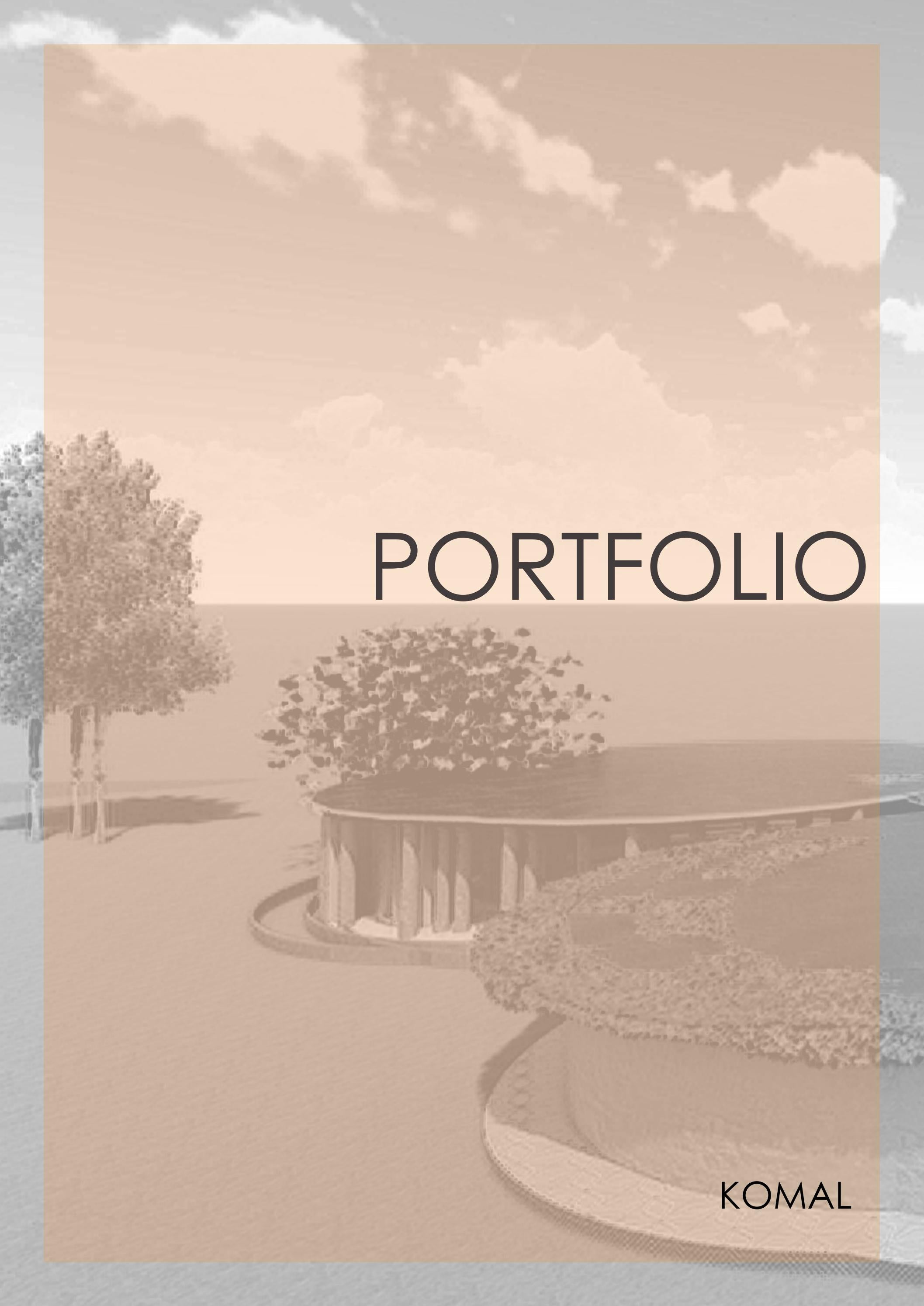 KOMAL ARCHITECTURE PORTFOLIO by Komal - Issuu