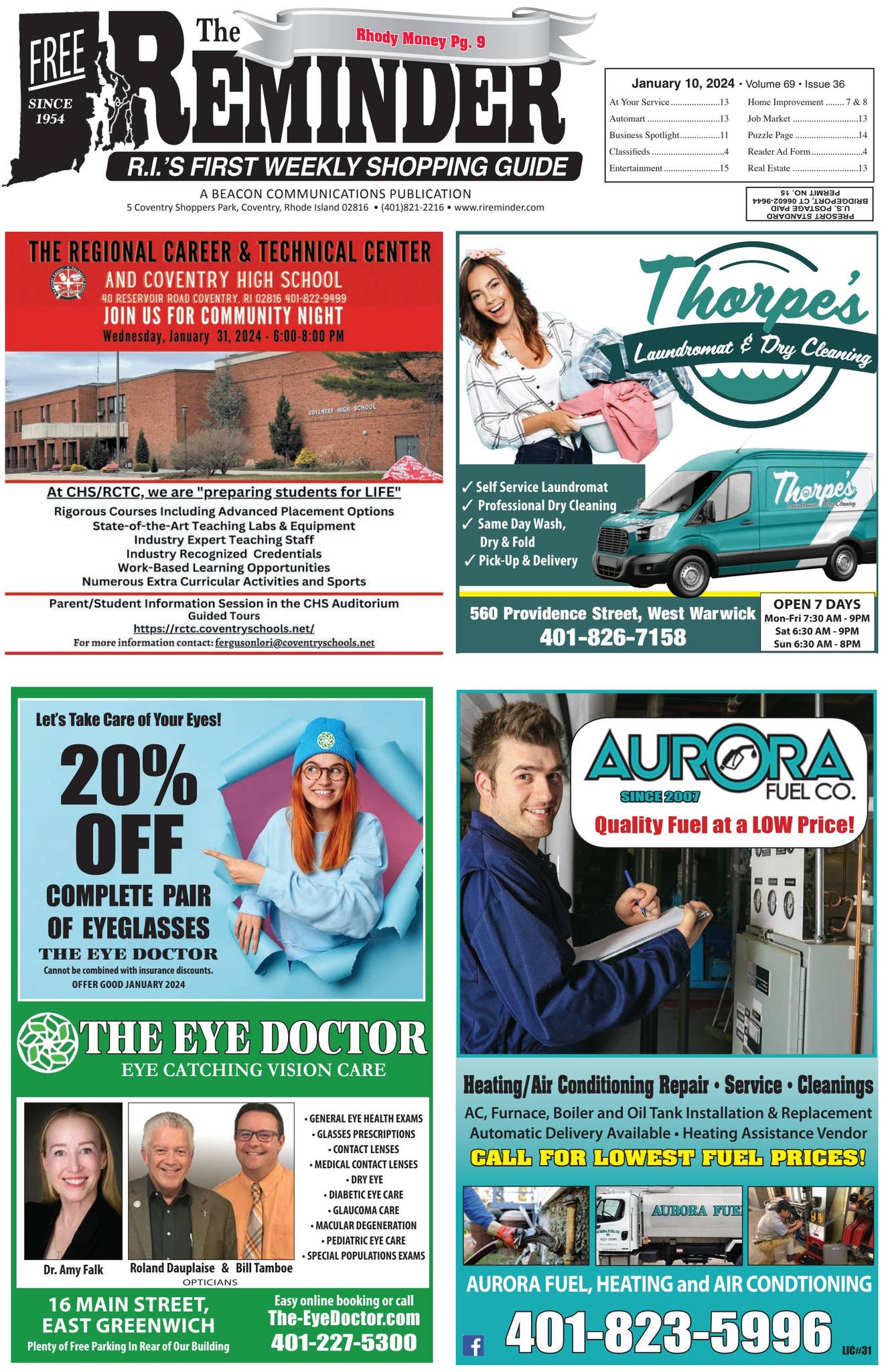 Reminder January 10, 2024 e-EDITION by Beacon Media - Issuu