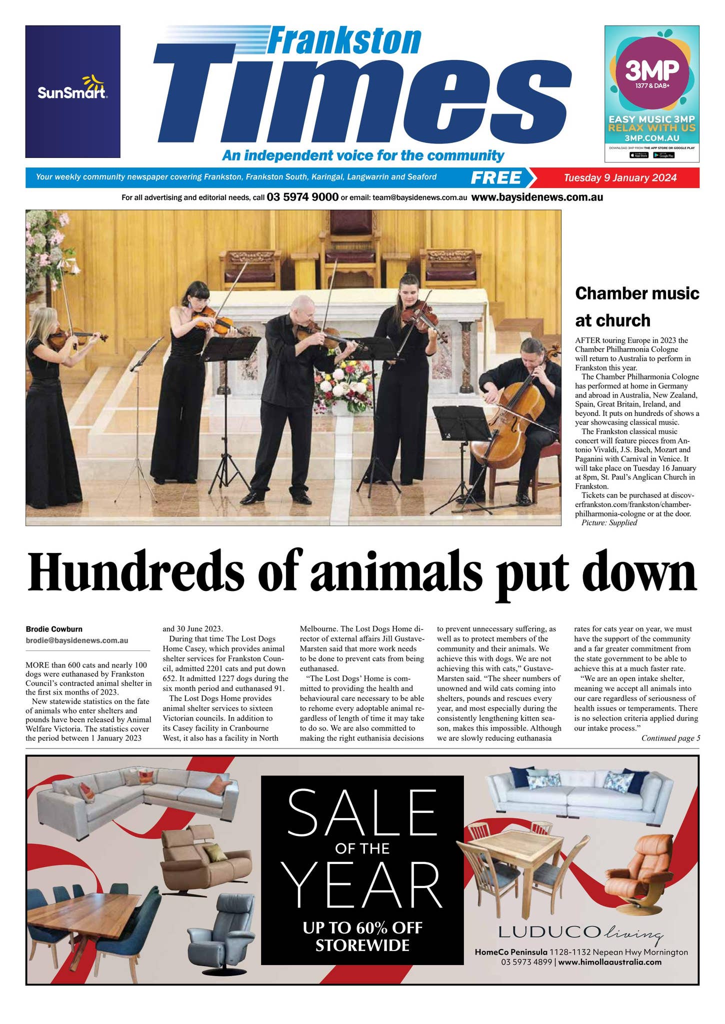Frankston Times 9 January 2024 by Mornington Peninsula News Group - Issuu