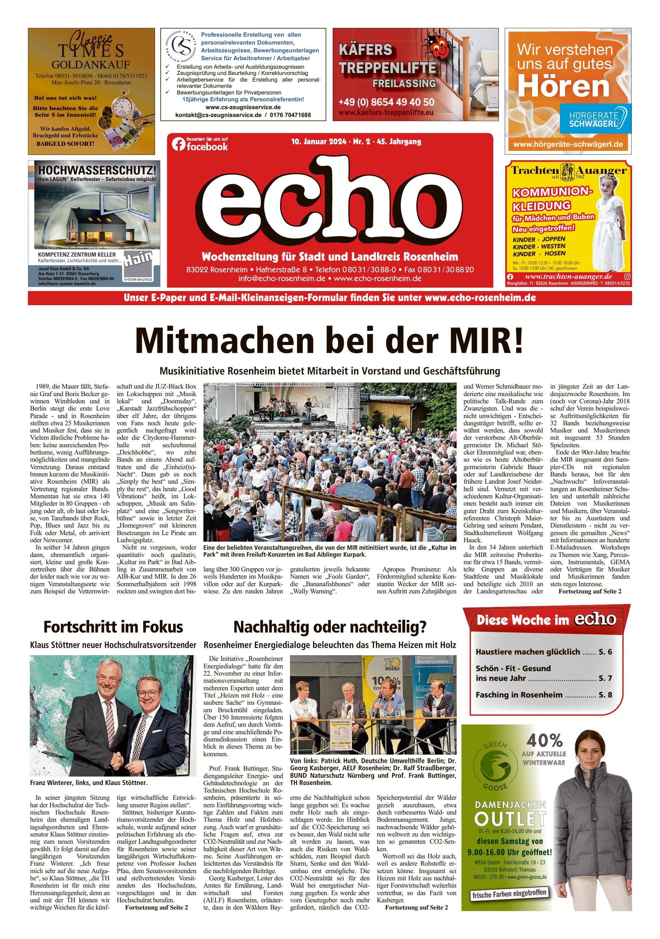 echo_ePaper_KW2_24 by echoWochenzeitung - Issuu