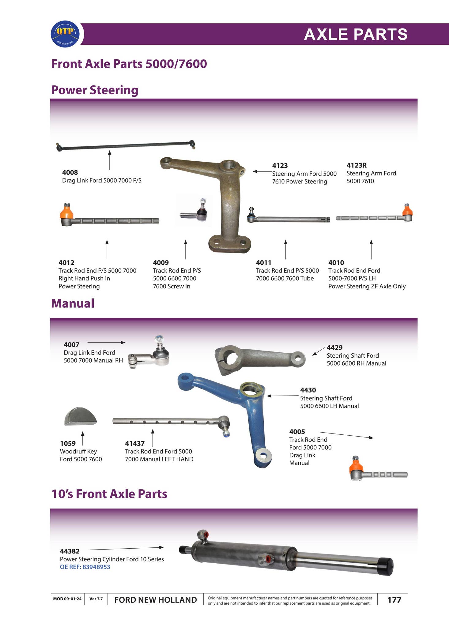 Ford New Holland Parts Catalogue! by Quality Tractor Parts - Issuu