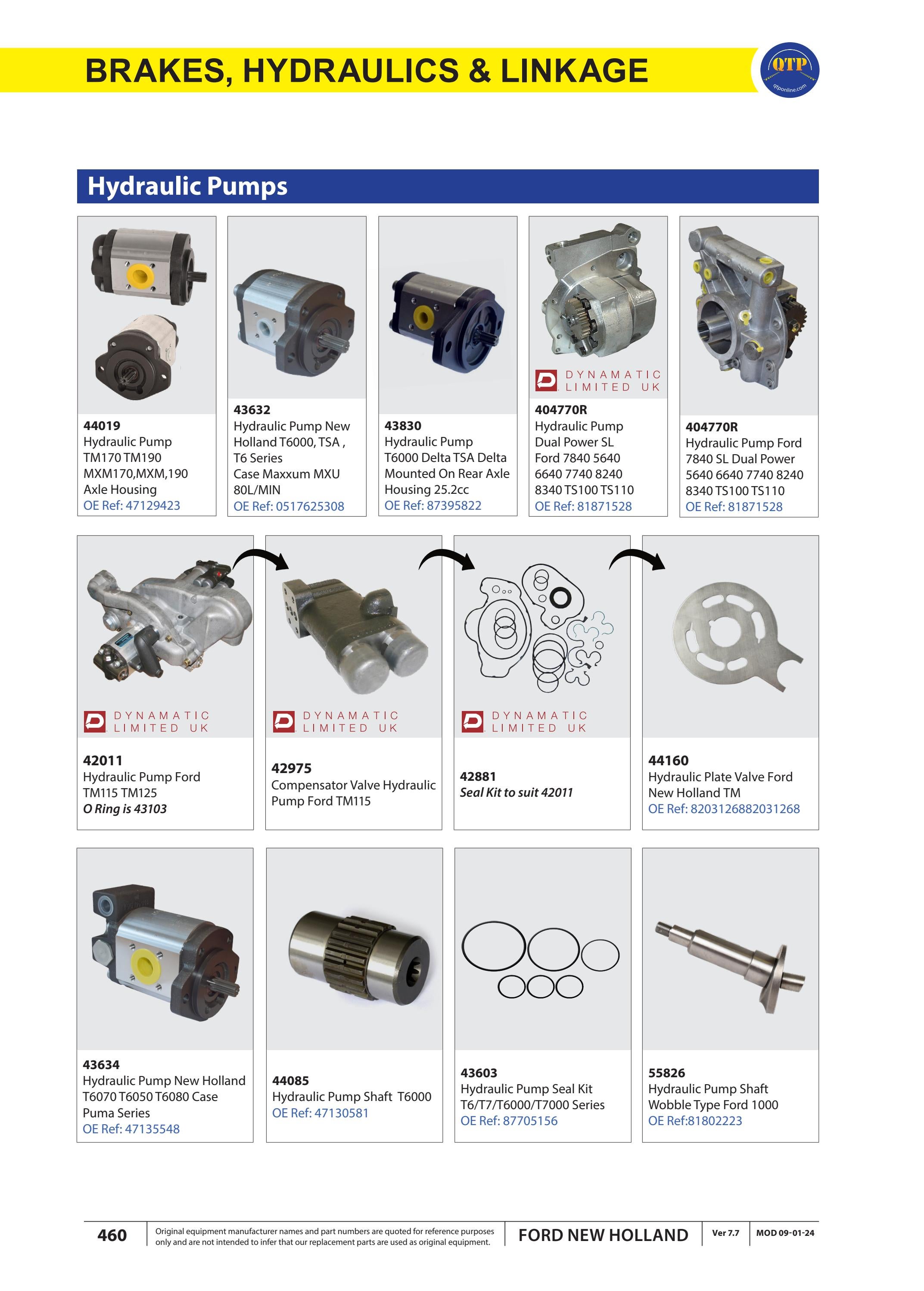 Ford New Holland Parts Catalogue! by Quality Tractor Parts - Issuu