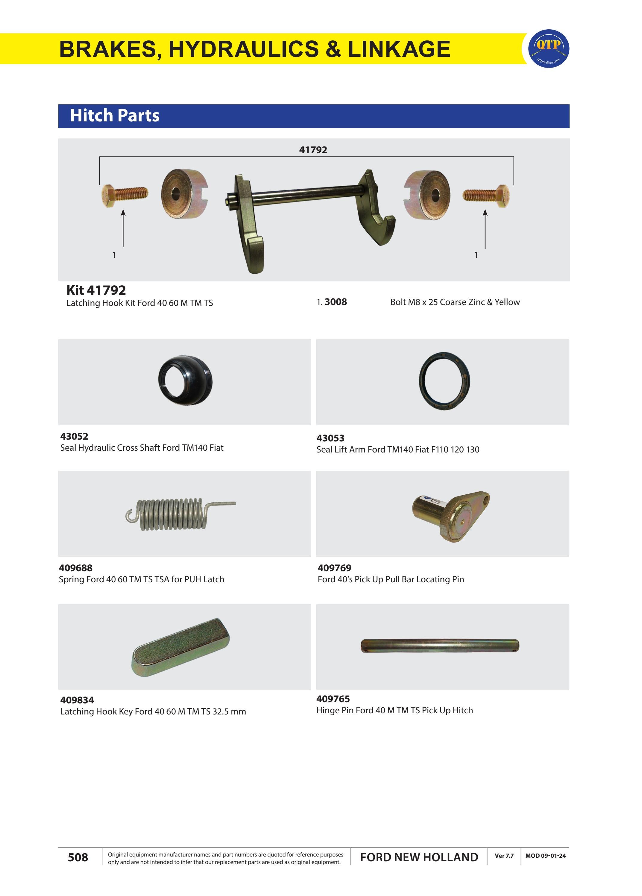 Ford New Holland Parts Catalogue! by Quality Tractor Parts - Issuu