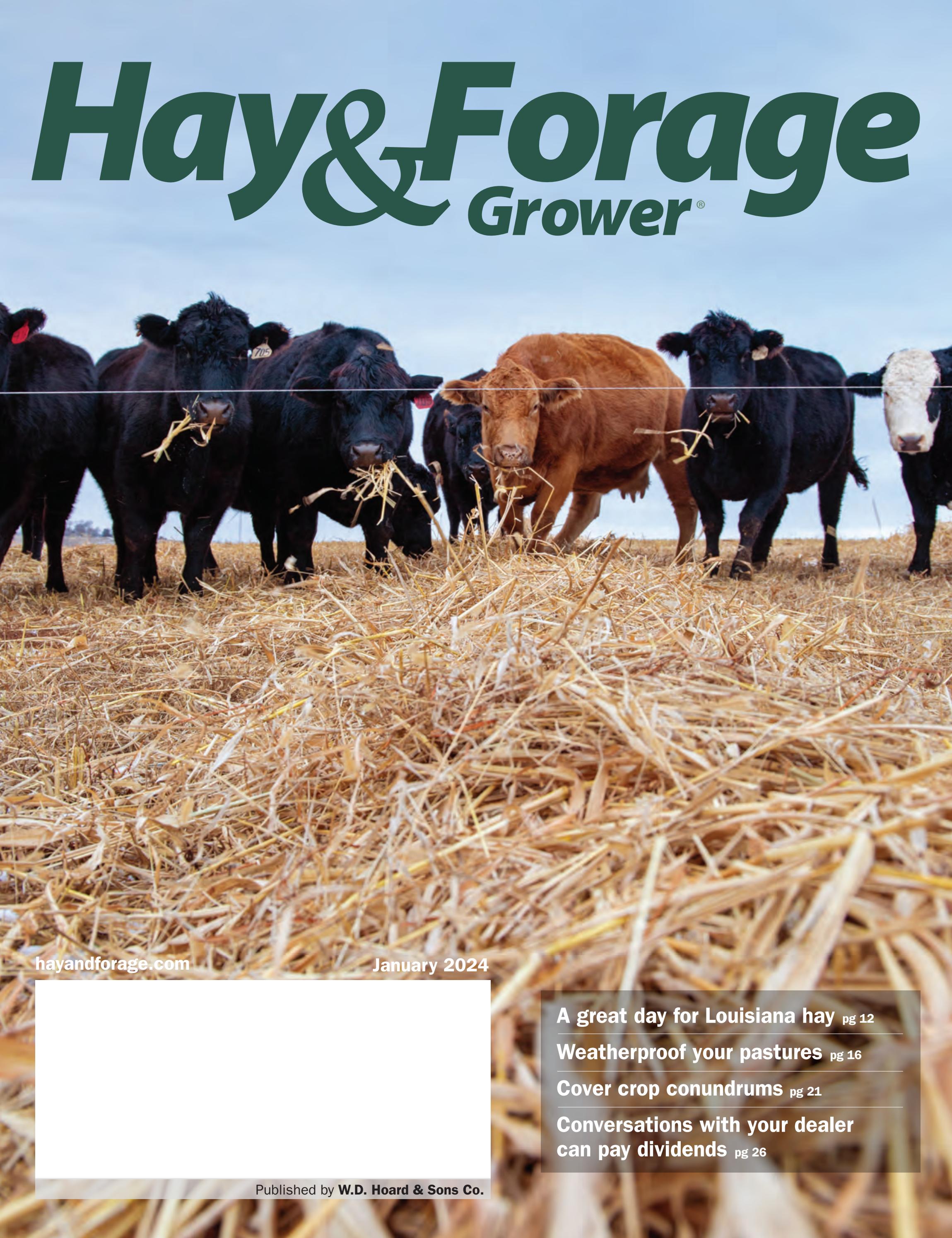 Hay & Forage Grower - January 2024 by Hay & Forage Grower / Journal of ...