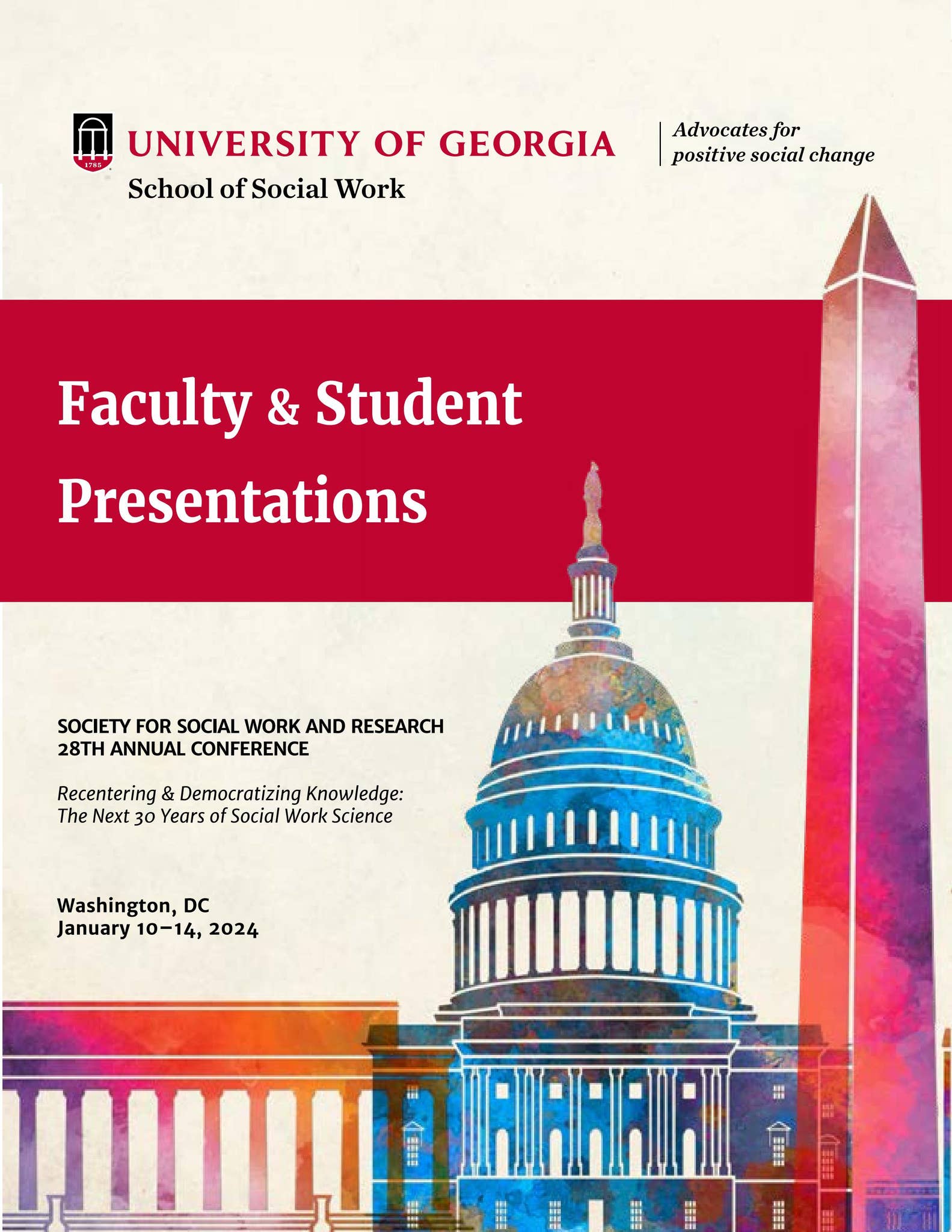 UGA SSW 2024 SSWR Presentations by University of Georgia School of ...