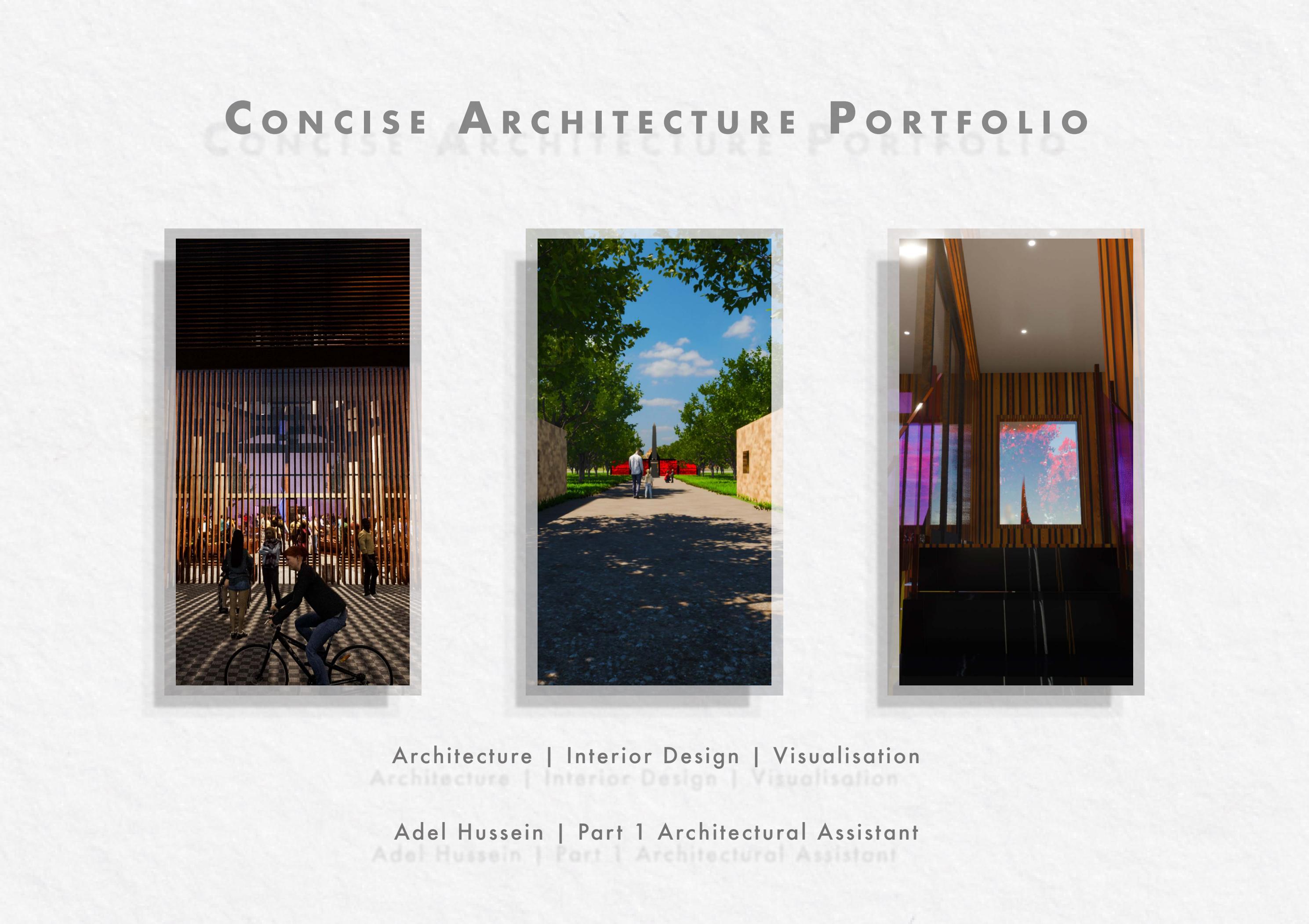 Adel Hussein - Part 1 Architectural Assistant Portfolio 2023 August ...