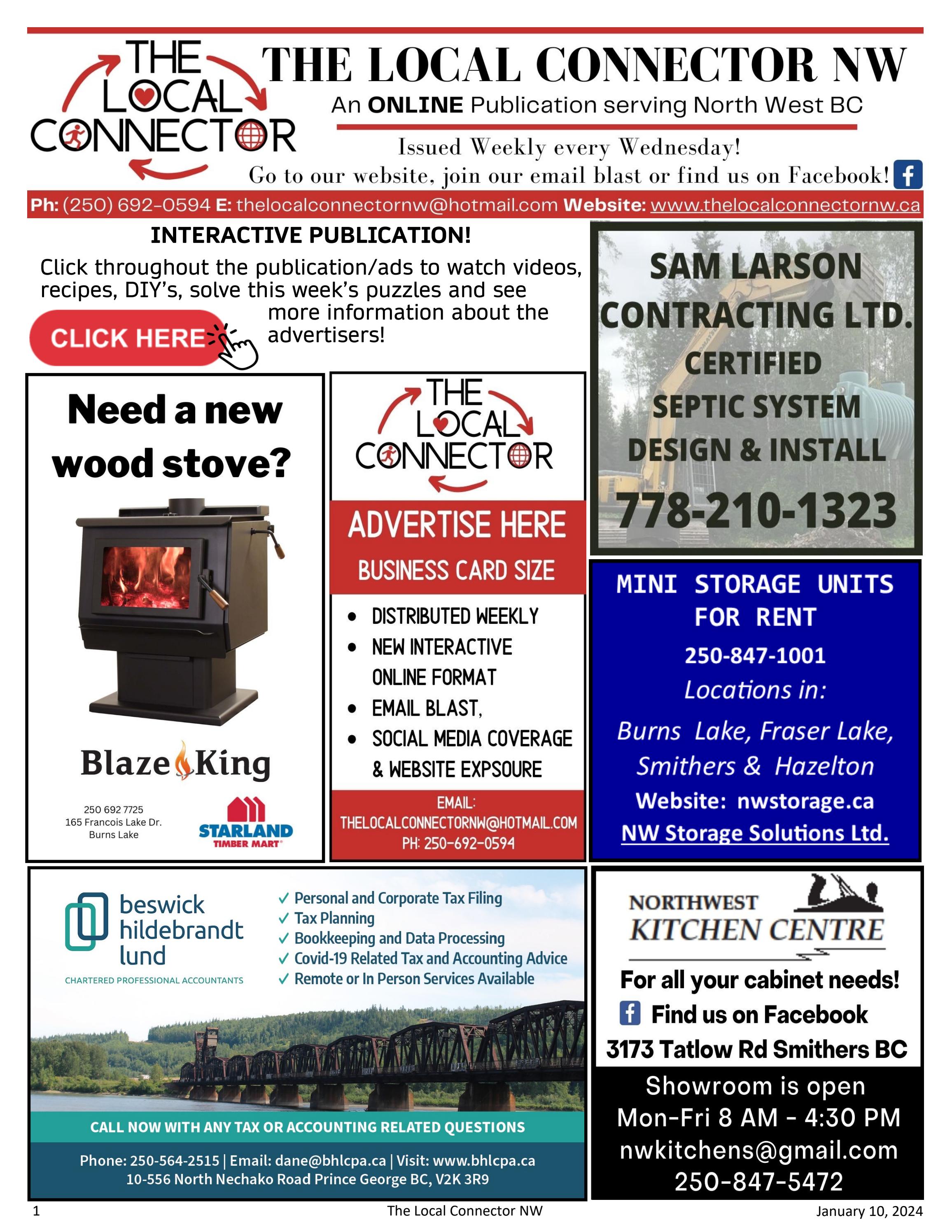 The Local Connector NW January 10, 2024 by thelocalconnectornw - Issuu
