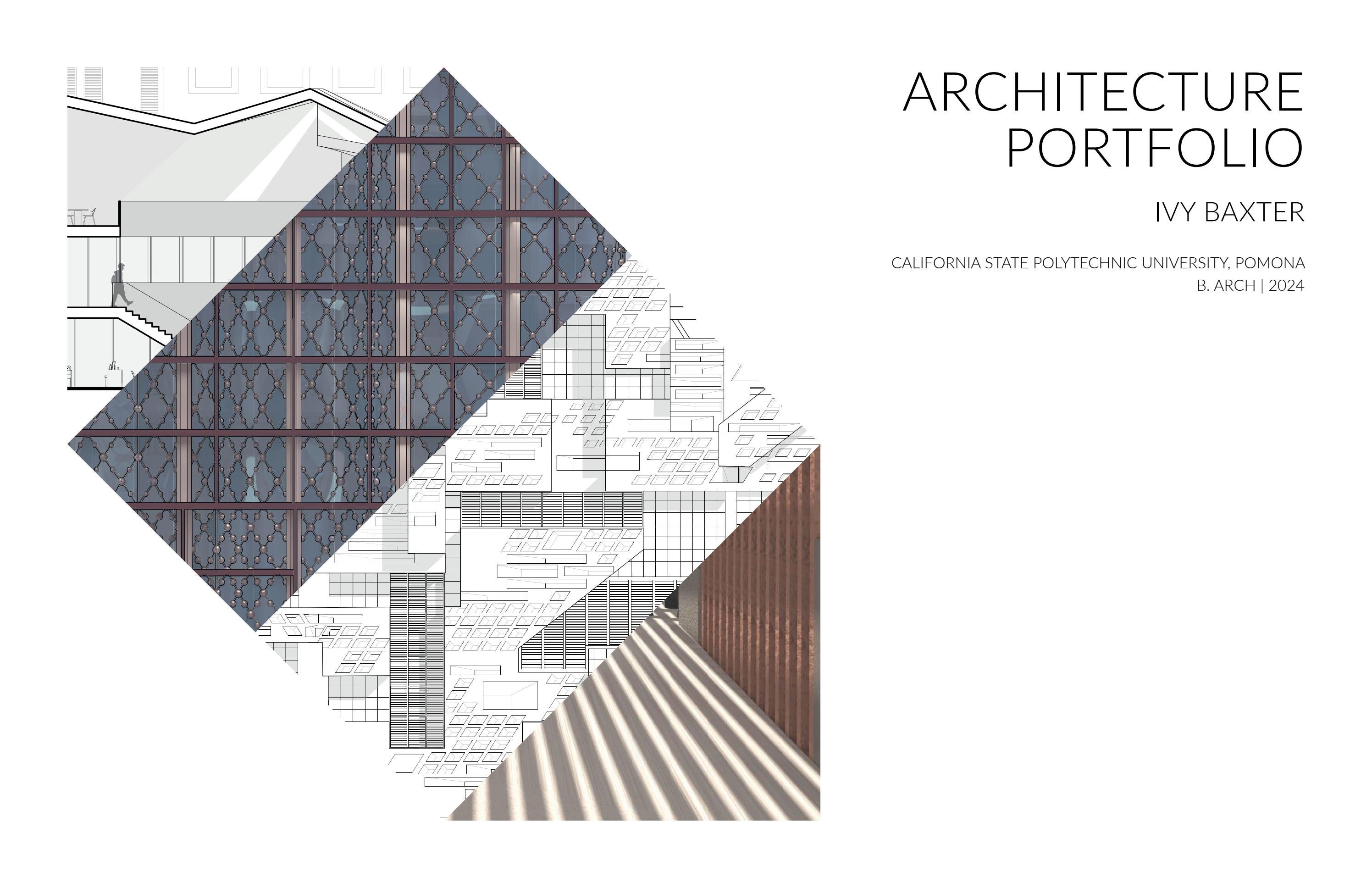 Architecture Portfolio - Ivy Baxter by Ivy Baxter - Issuu