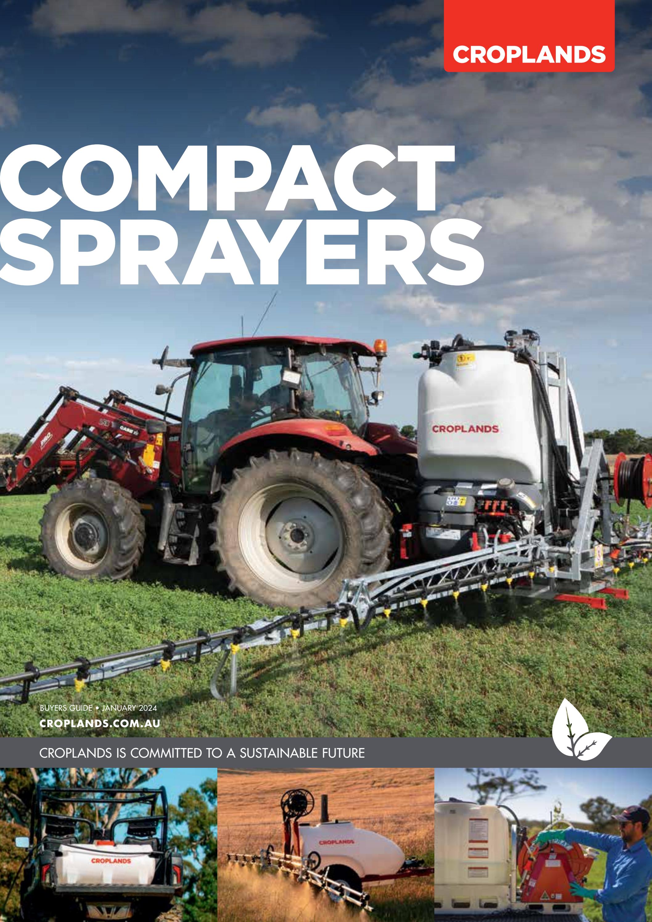 Croplands Compact Sprayers & Components | AUSTRALIA by Croplands ...