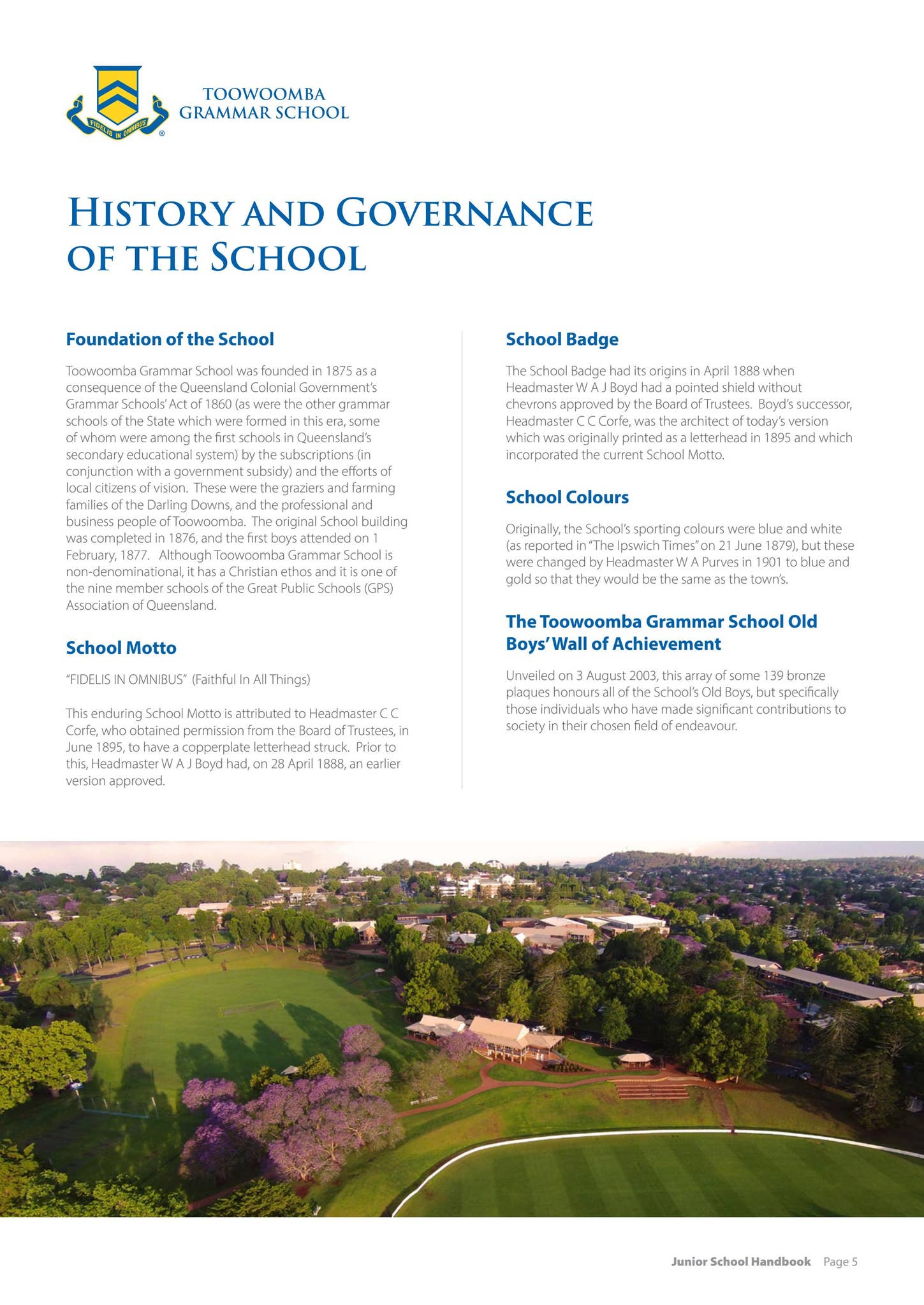 TGS School Handbook - Junior School by toowoombagrammarschool - Issuu