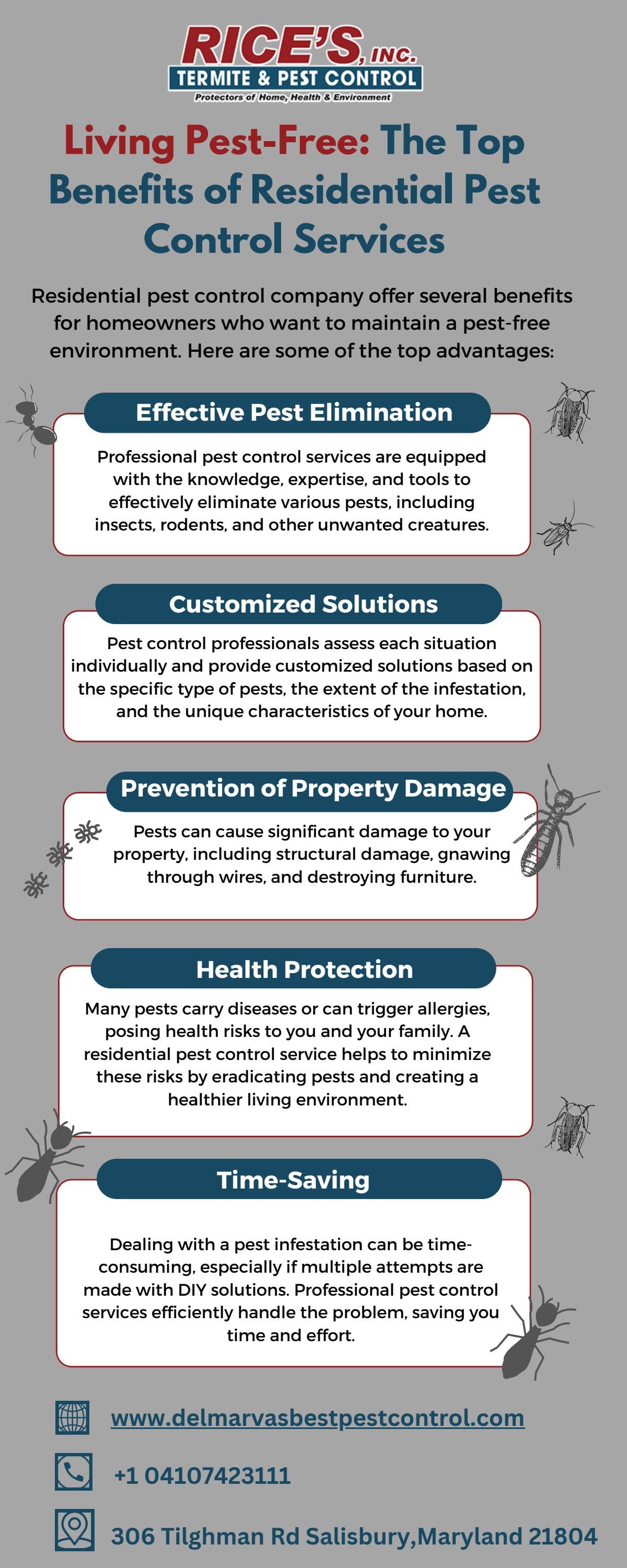 Living Pest-Free: The Top Benefits of Residential Pest Control Services ...