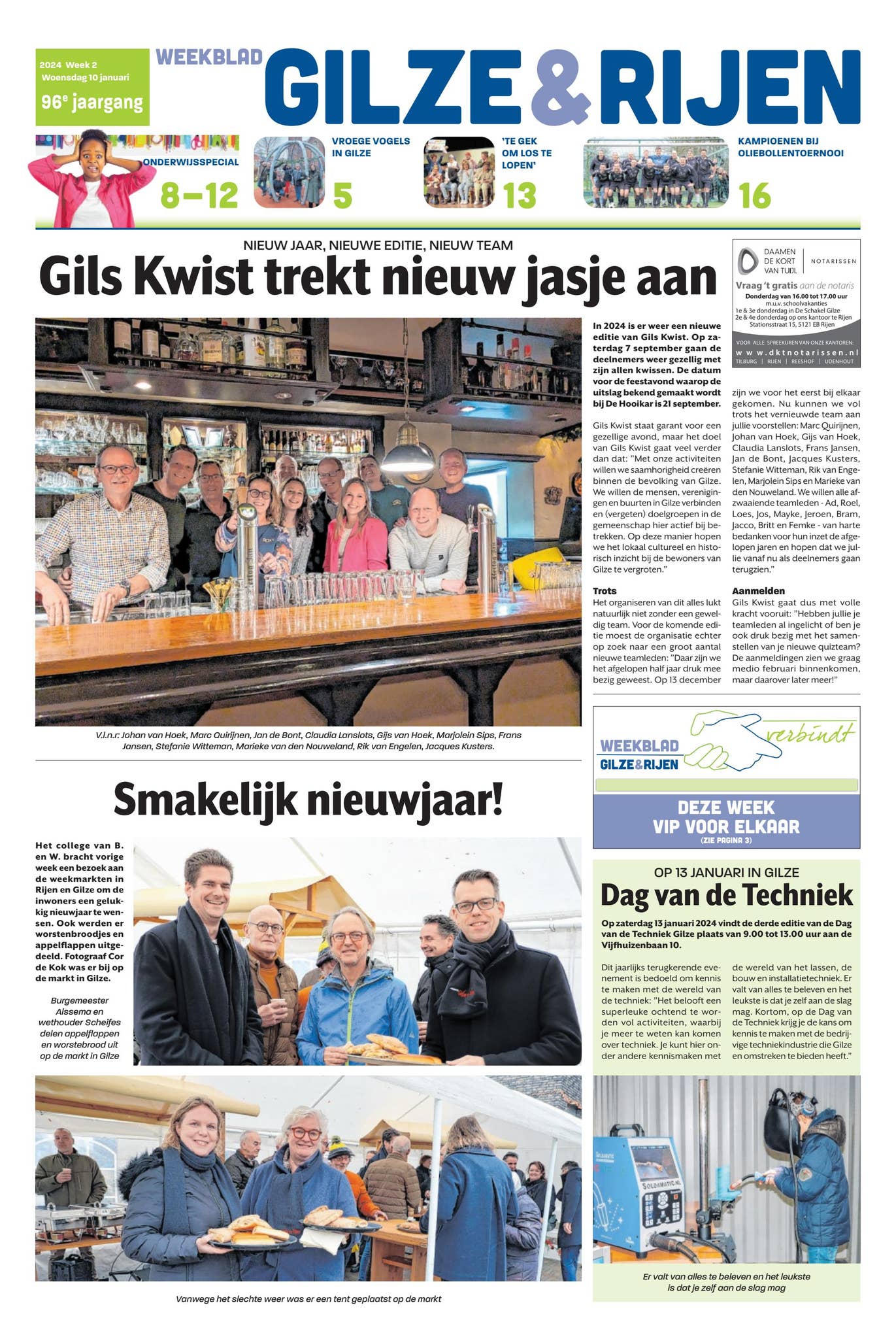 Weekblad Gilze en Rijen 10-01-2024 by Uitgeverij Em de Jong - Issuu