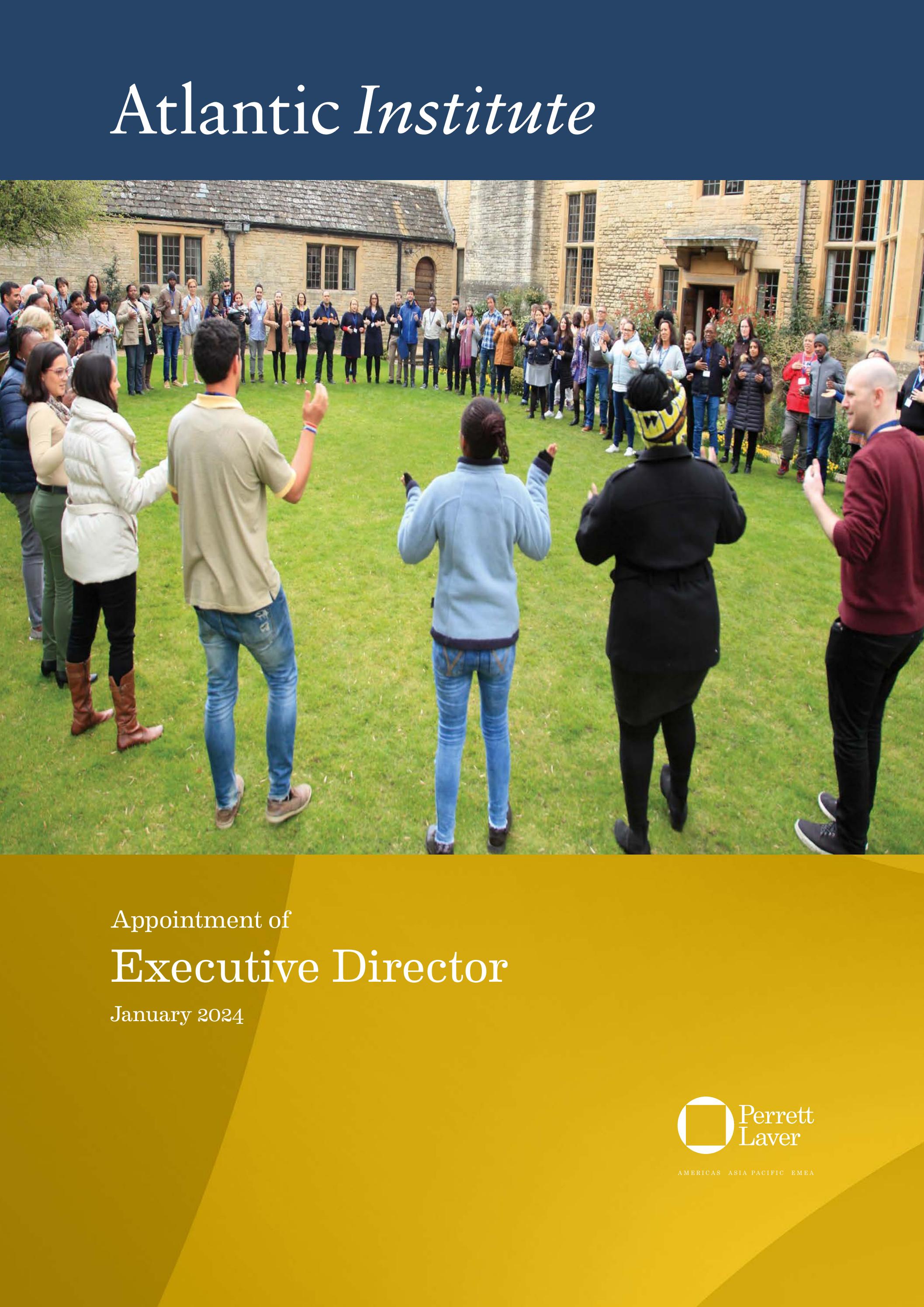 The Candidate Pack: Atlantic Institute Executive Director by Atlantic ...